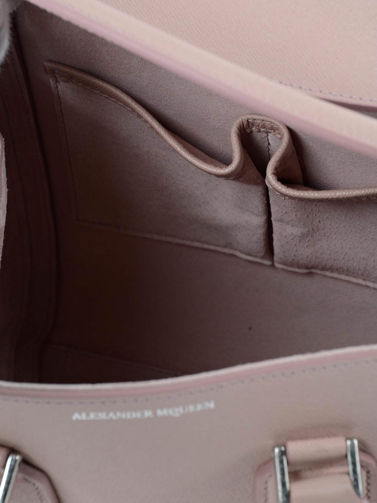 Alexander Mcqueen Heroine leather medium tote | 419785BUK0N5802