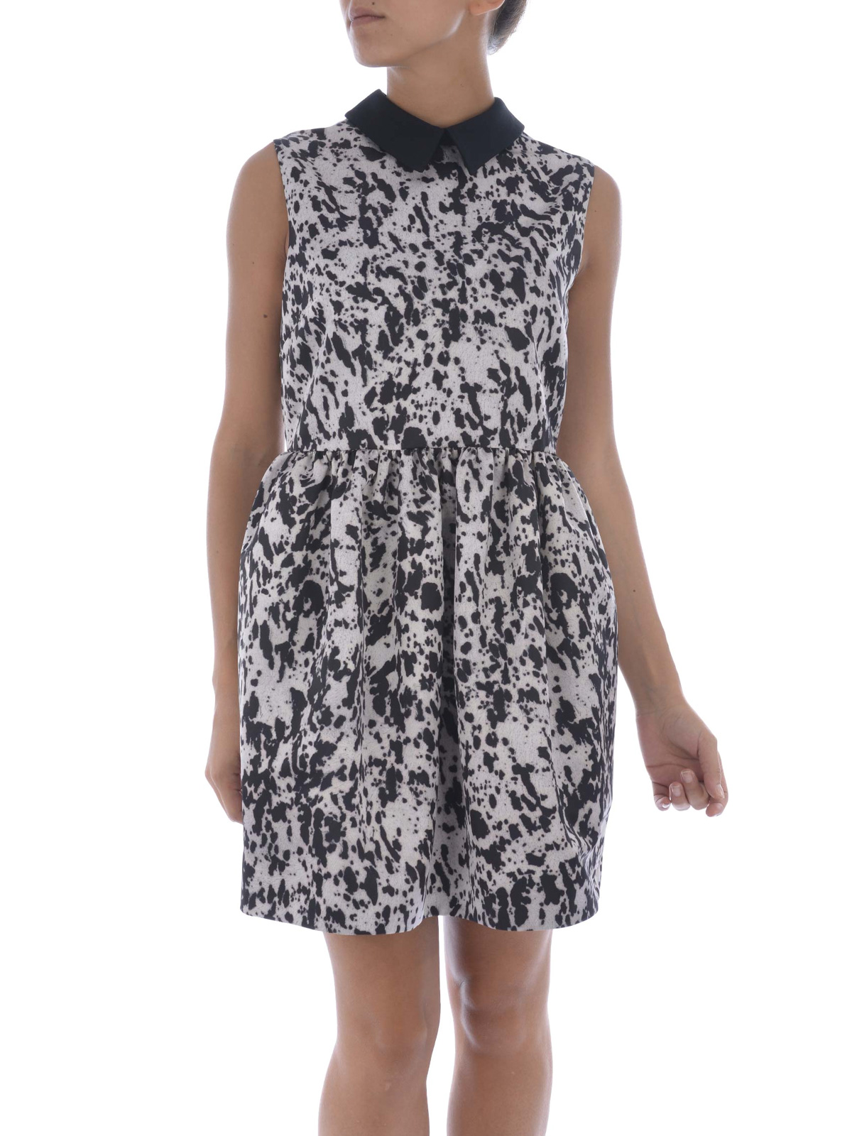 Alexander Mcqueen Kurzes Kleid - Animal - Animal | 402993RHF211075