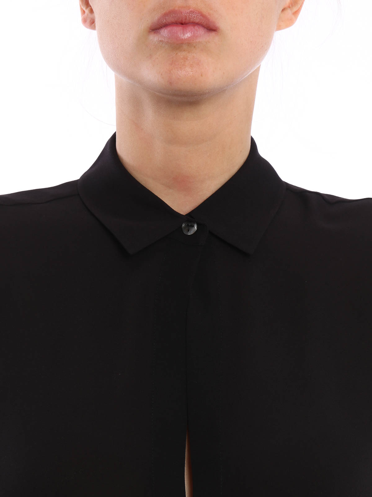 Alexander Wang Camisa Negra Para Mujer - Negro | 403116S16001