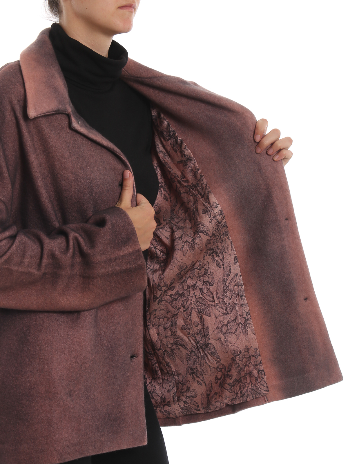 Casual jackets Avant Toi - Faded merino wool and cashmere jacket ...