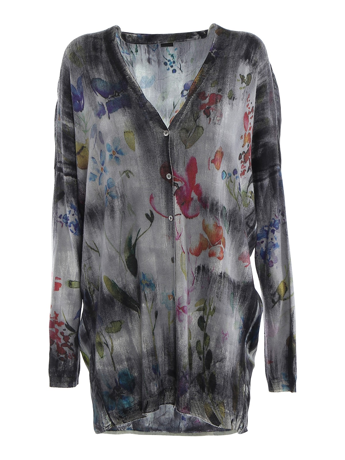 Cardigans Avant Toi - Cashmere silk blend cardigan - 220D1138CSFSVCV00475