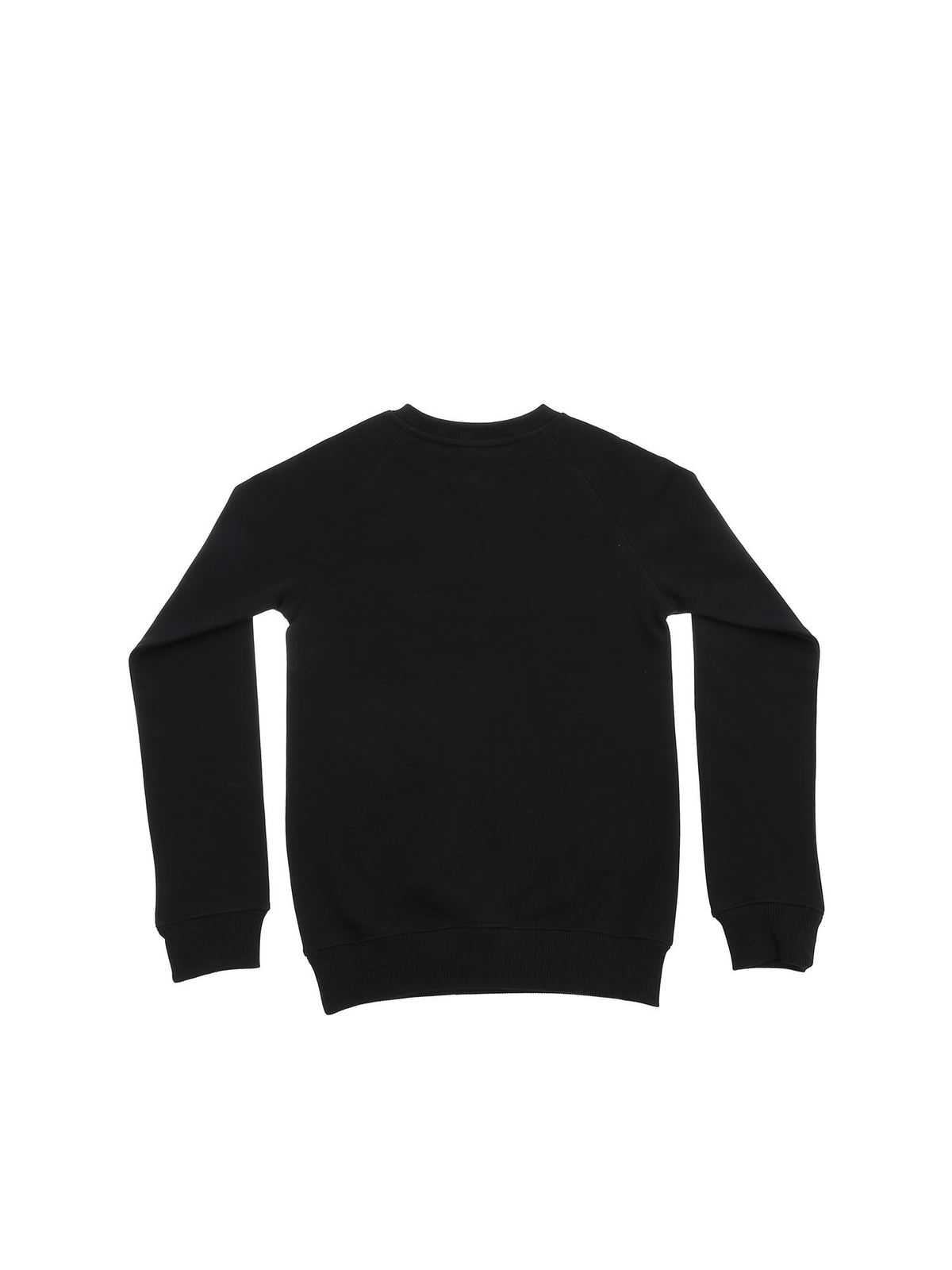 Felpe e maglie Balmain - Felpa nera con logo specchiato - 6L4590LX230930AG Felpe e maglie Balmain - Felpa nera con logo specchiato - 6L4590LX230930AG
