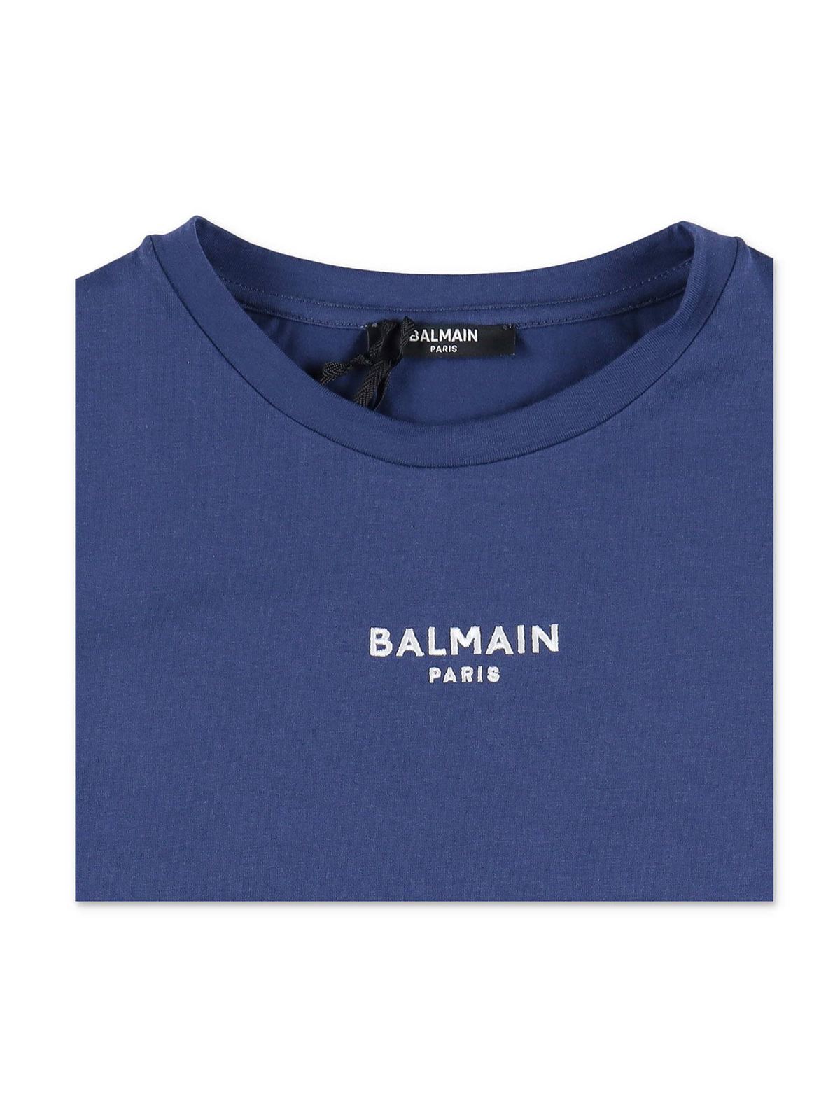 Balmain Logo print T-shirt in blue - Blue - Boys | 6O8561OB690625BC