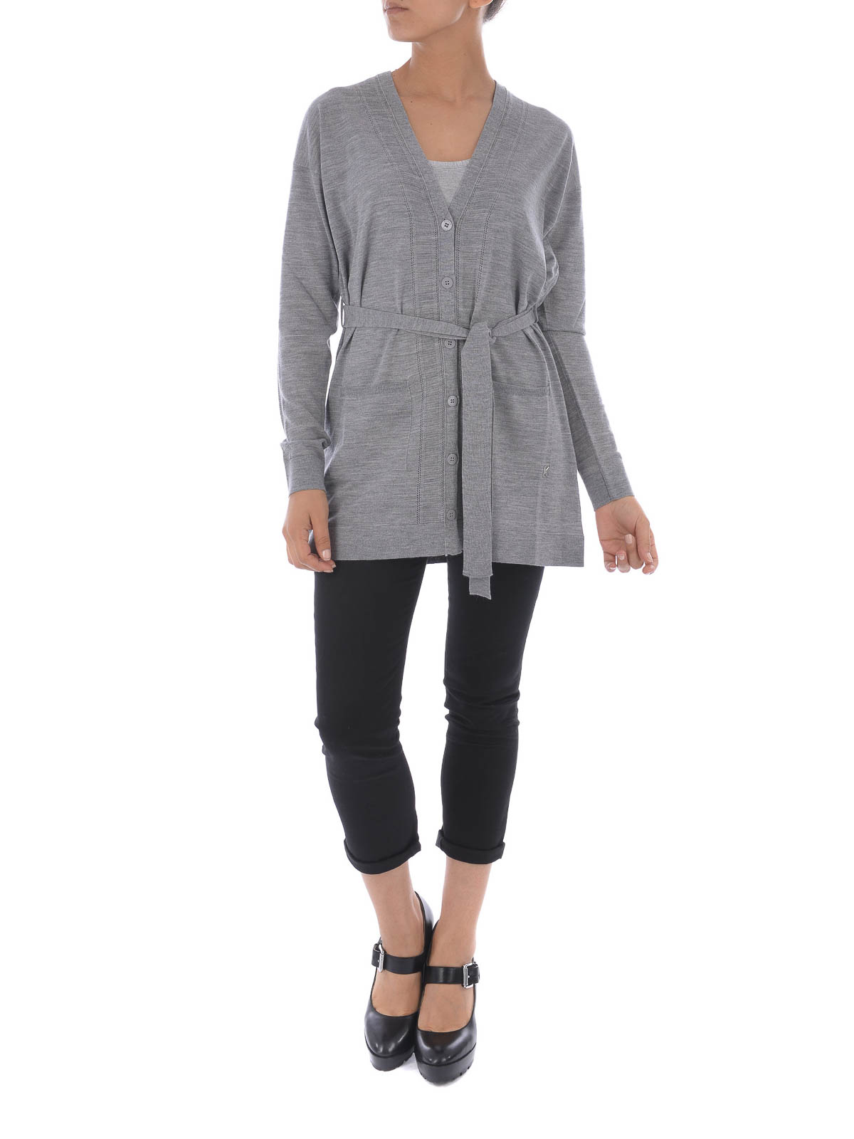 Kenzo Cárdigans Grises Para Mujer - Gris - Mujer | F662CA52180295