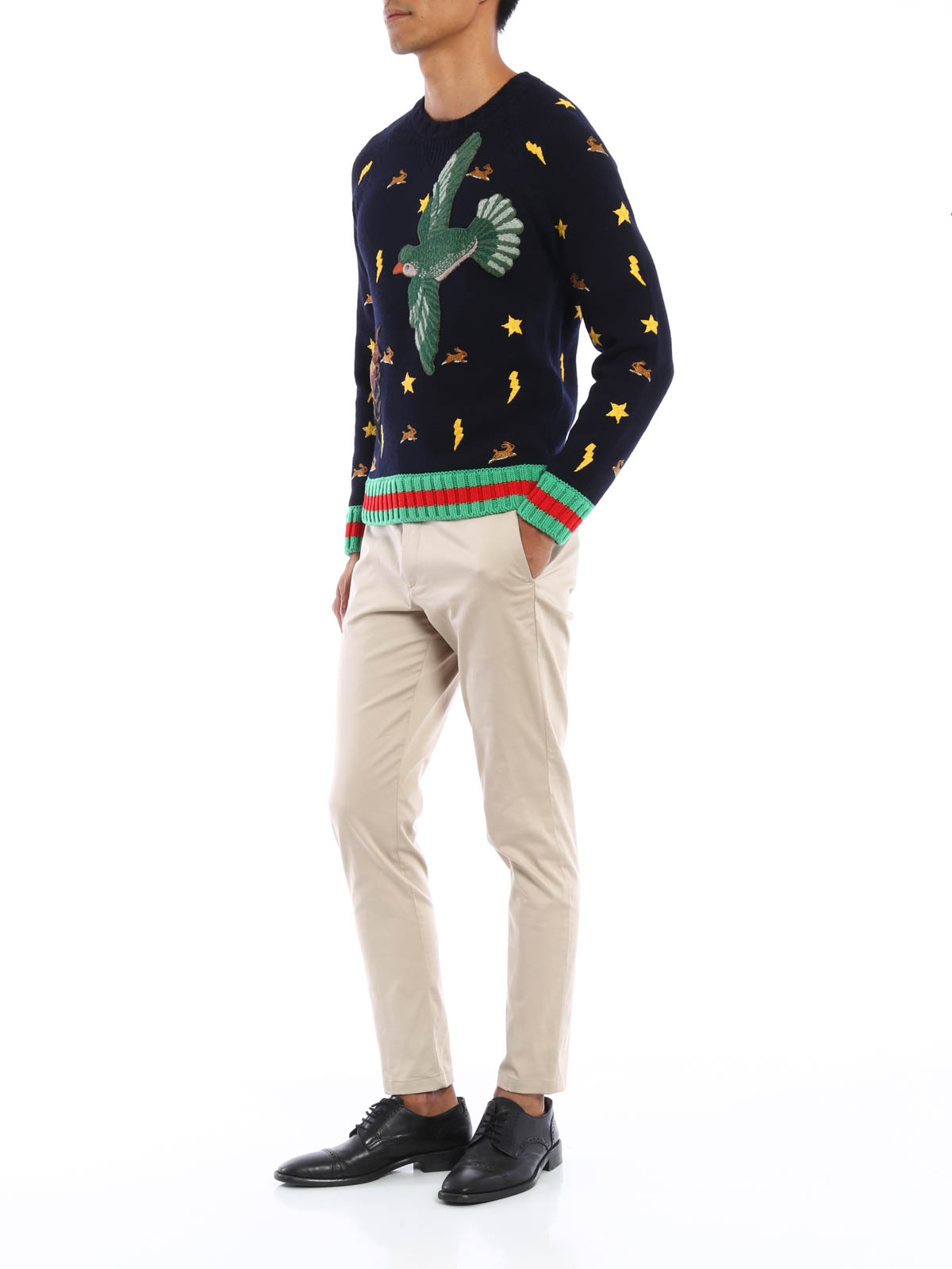 Gucci Pullover Mit Rundhalsausschnitt - Bunt | 430305X5B154336
