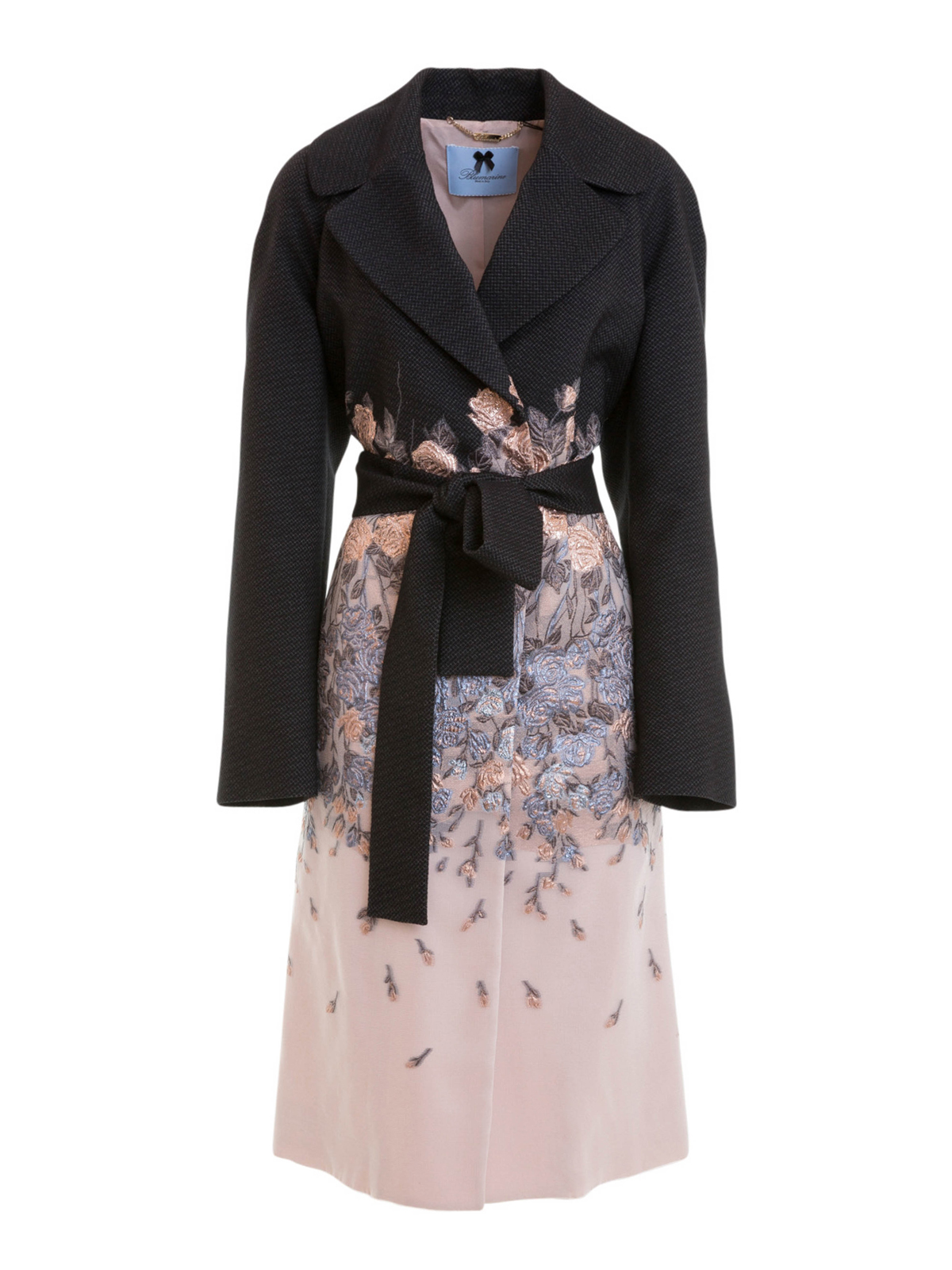 Blumarine Knielanger Mantel Fur Damen - Bunt - Bunt | 7323961