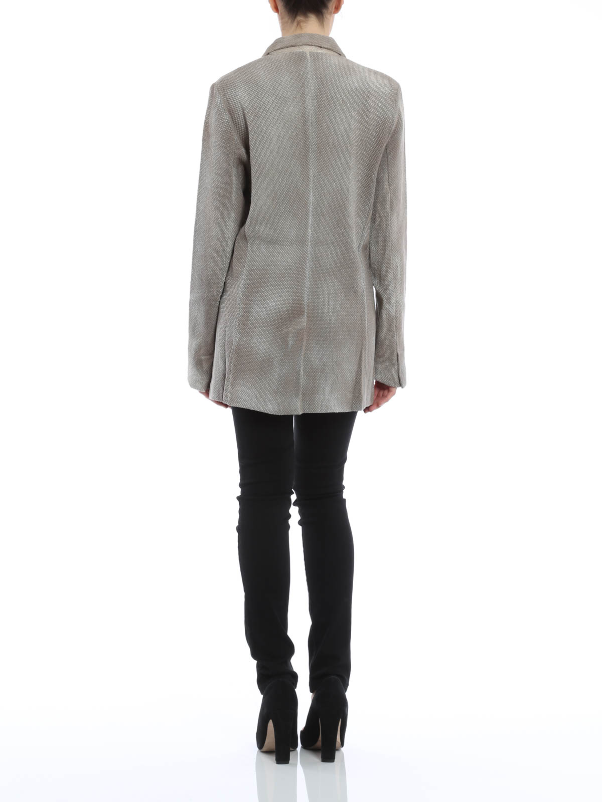 Casual jackets Avant Toi - Boyfriend blazer - 215D1301COFVV00003