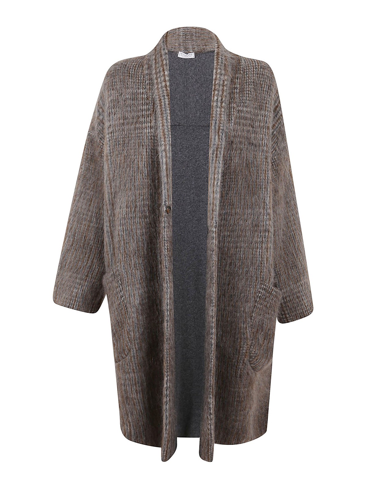 Brunello Cucinelli Knielanger Mantel - Grau | M2I182316PCD320
