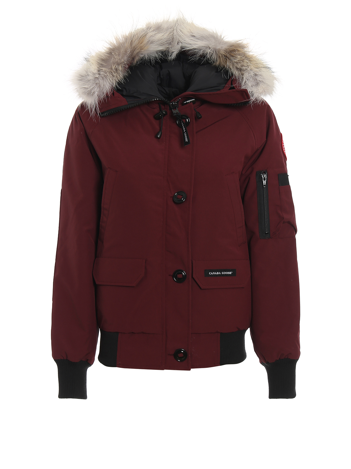 Canada Goose Chilliwack puffer bomber jacket - Burgundy | 7999L810