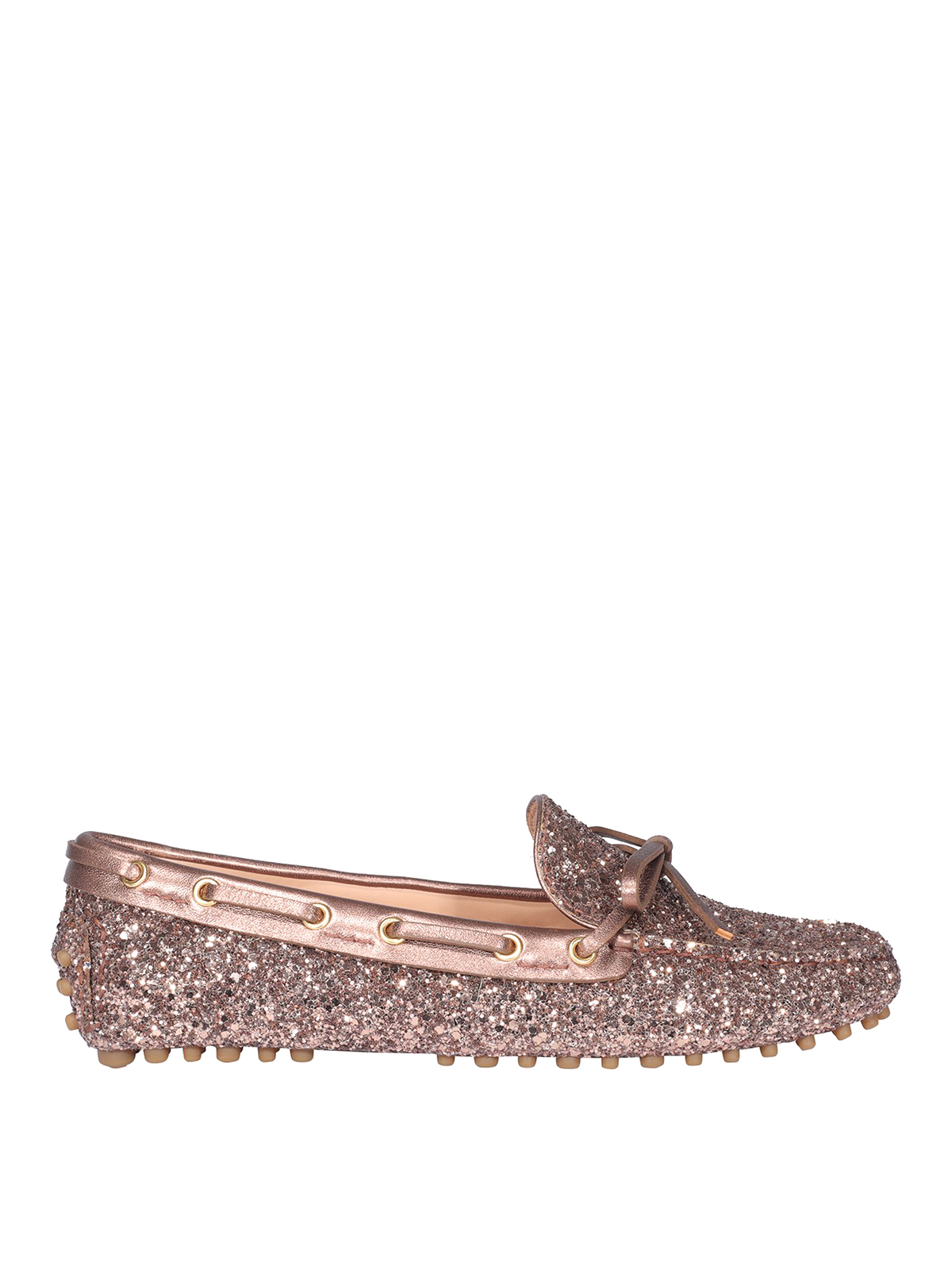 Car Shoe Glitter driving loafers - Pink - Women | KDD00636BF0770