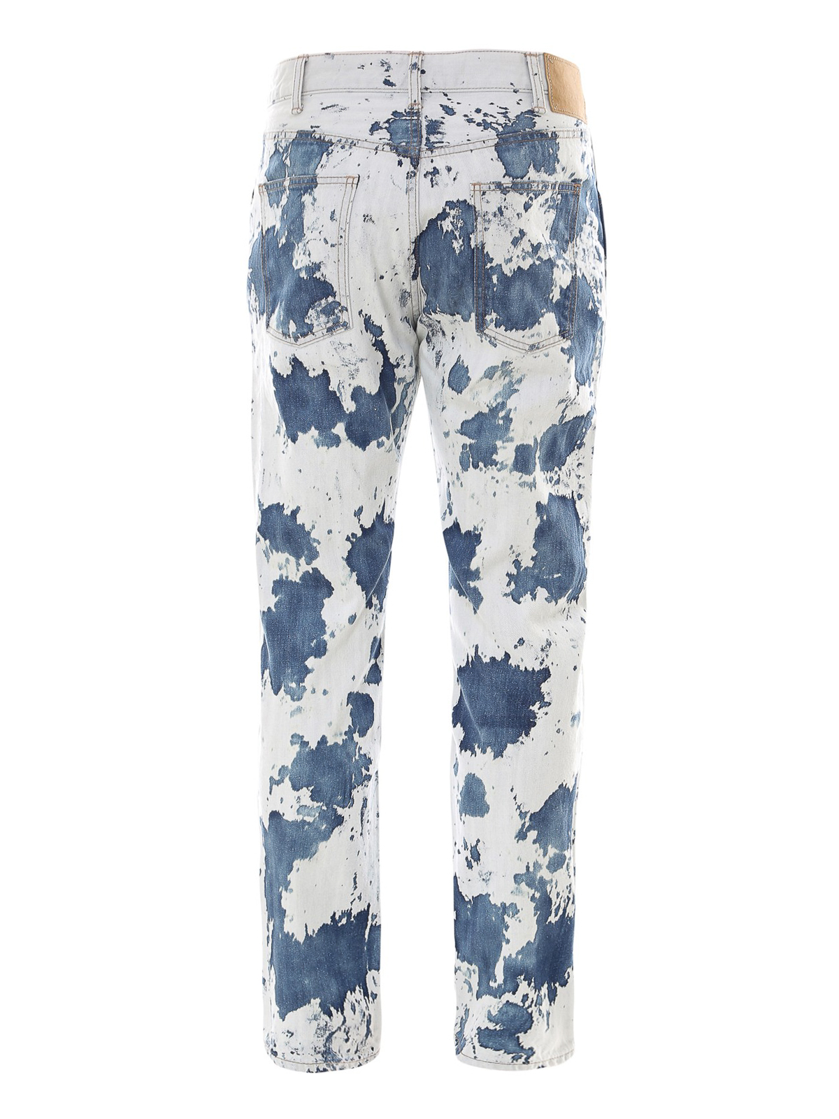 Céline Spots detailed denim jeans - Light Wash | 2N309651M08CB