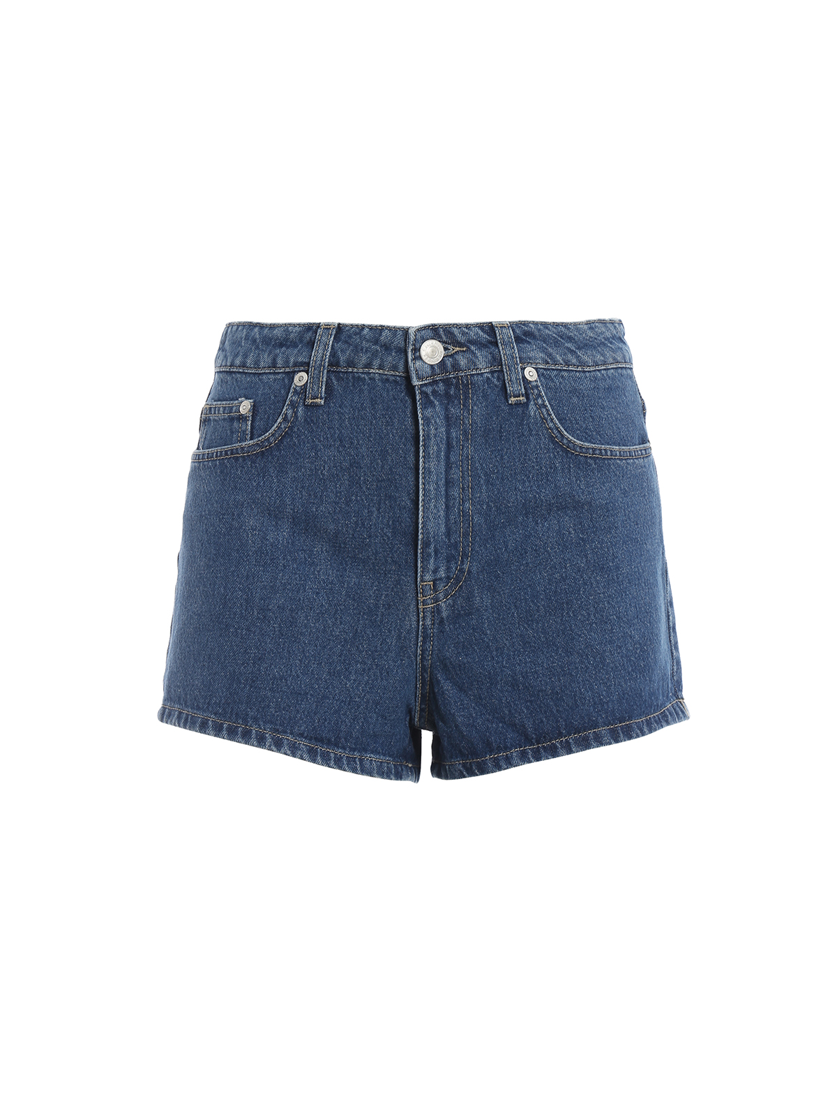 Chiara Ferragni Flirting embroidery denim shorts - Women | CFS014
