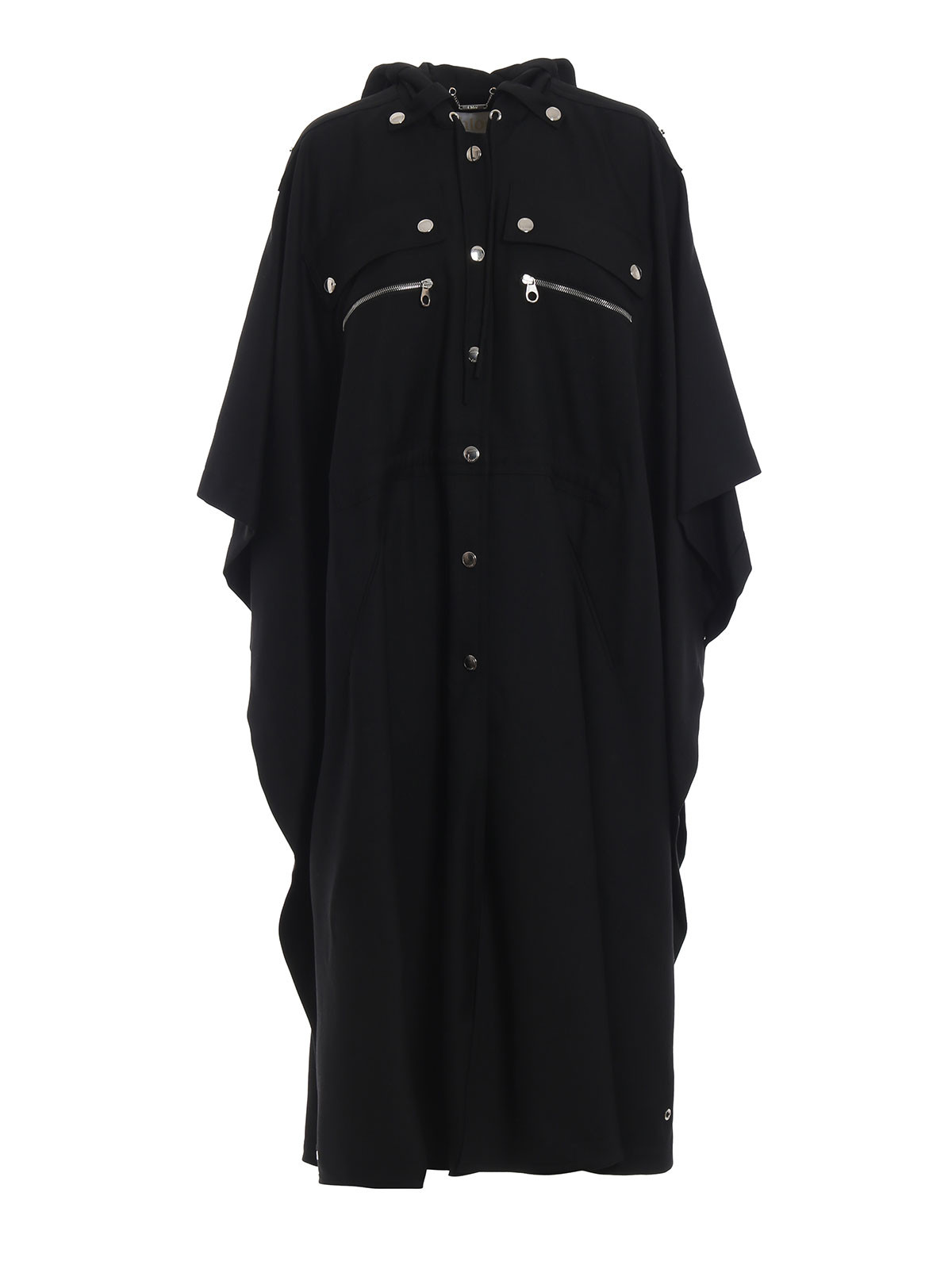 Capes & Ponchos Chloe' - Virgin wool hooded cape - CHC18WMA11067001