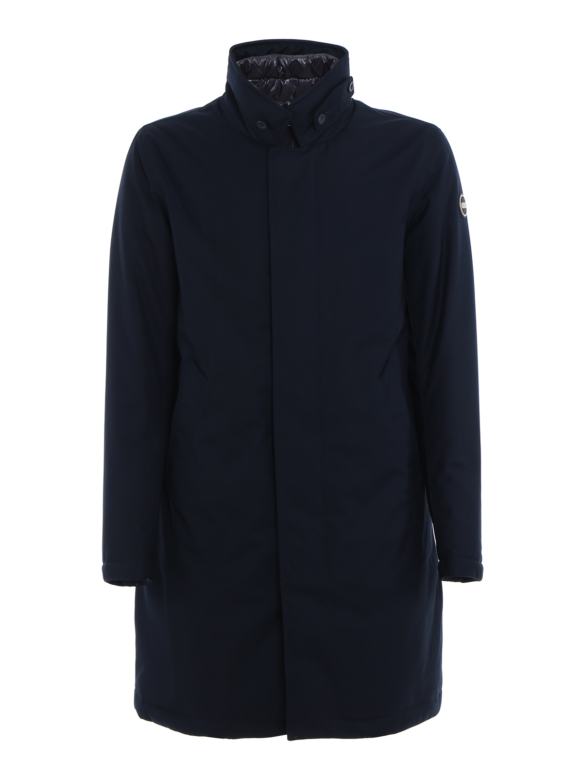 Colmar Originals Tech fabric coat - Dark Blue - Men | 1205R8UX68