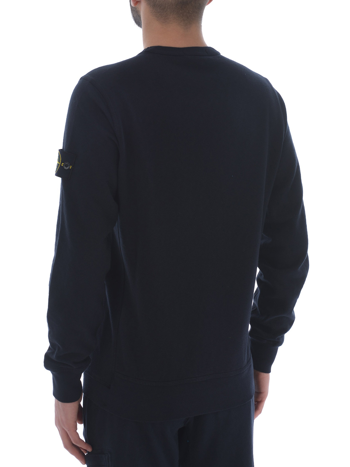 Stone Island Dark blue cotton sweatshirt - Dark Blue | 65360V0020