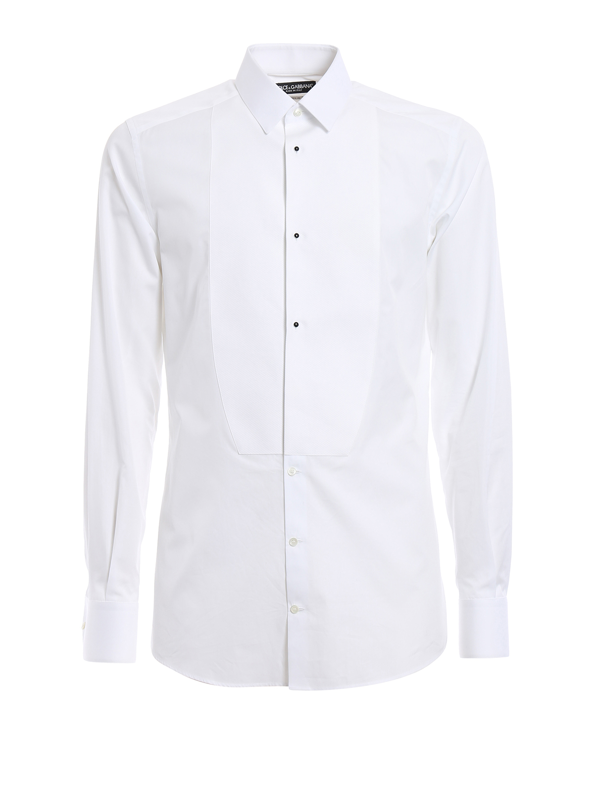 Dolce & Gabbana Chemise - Gold Fit - Blanc | G5EN4TFU5GKW0800