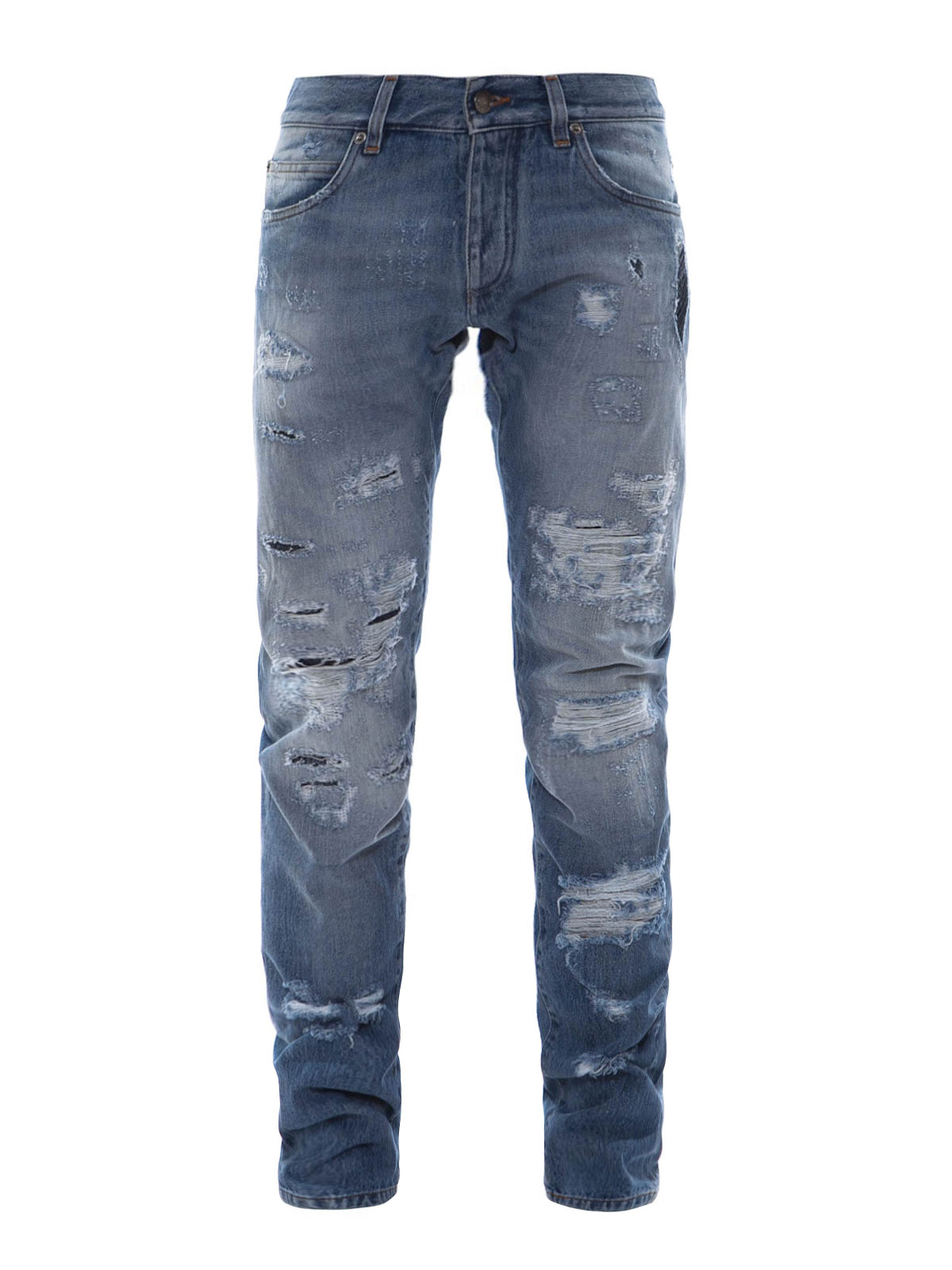 Dolce & Gabbana Destroyed jeans - Coloured Wash | G6LBLDG8S82S9001