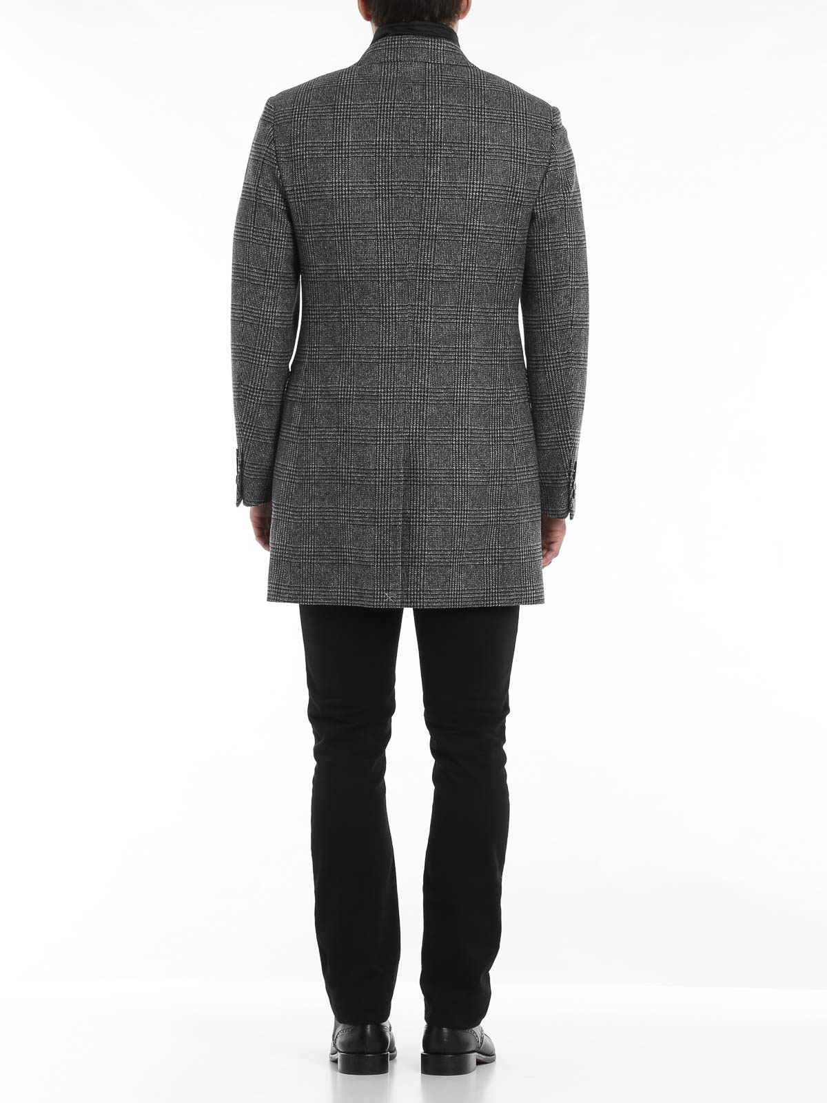 Fay Double coat - Grey - Men | NAM53311390JUB0161 | thebs.com