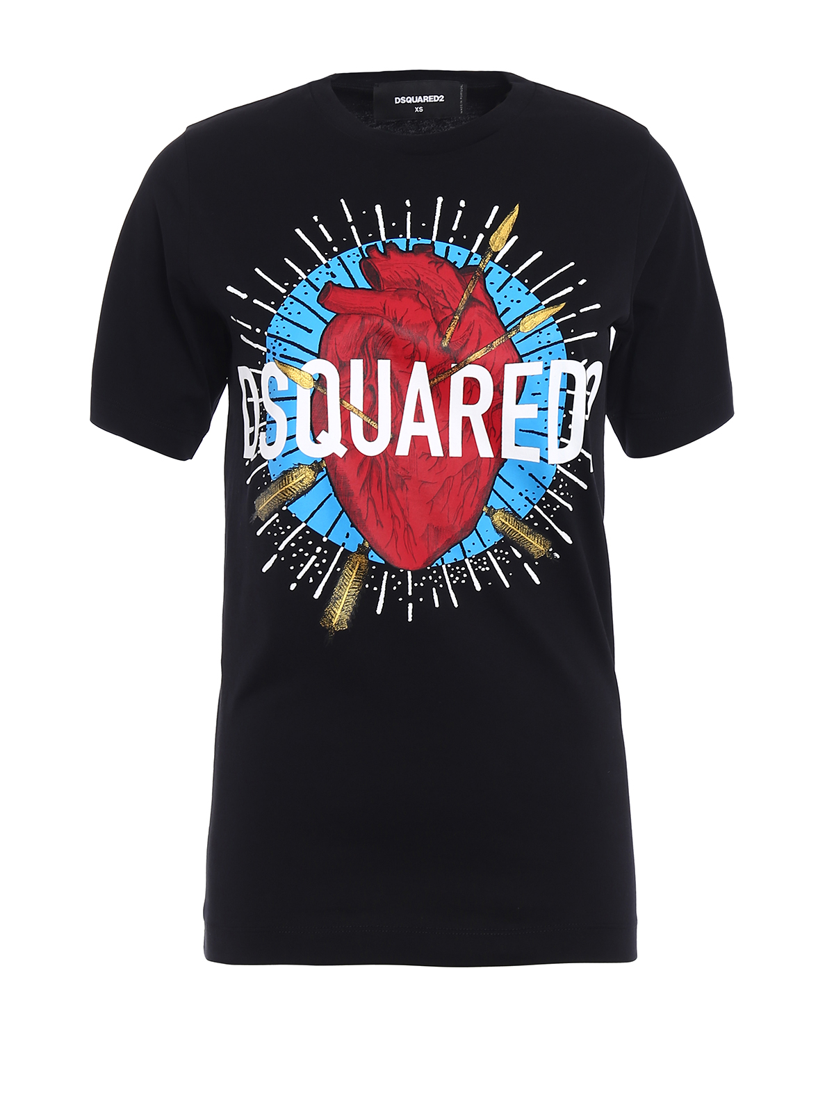 Dsquared2 Logo print T-shirt - Black - Women | S72GD0020S22844900