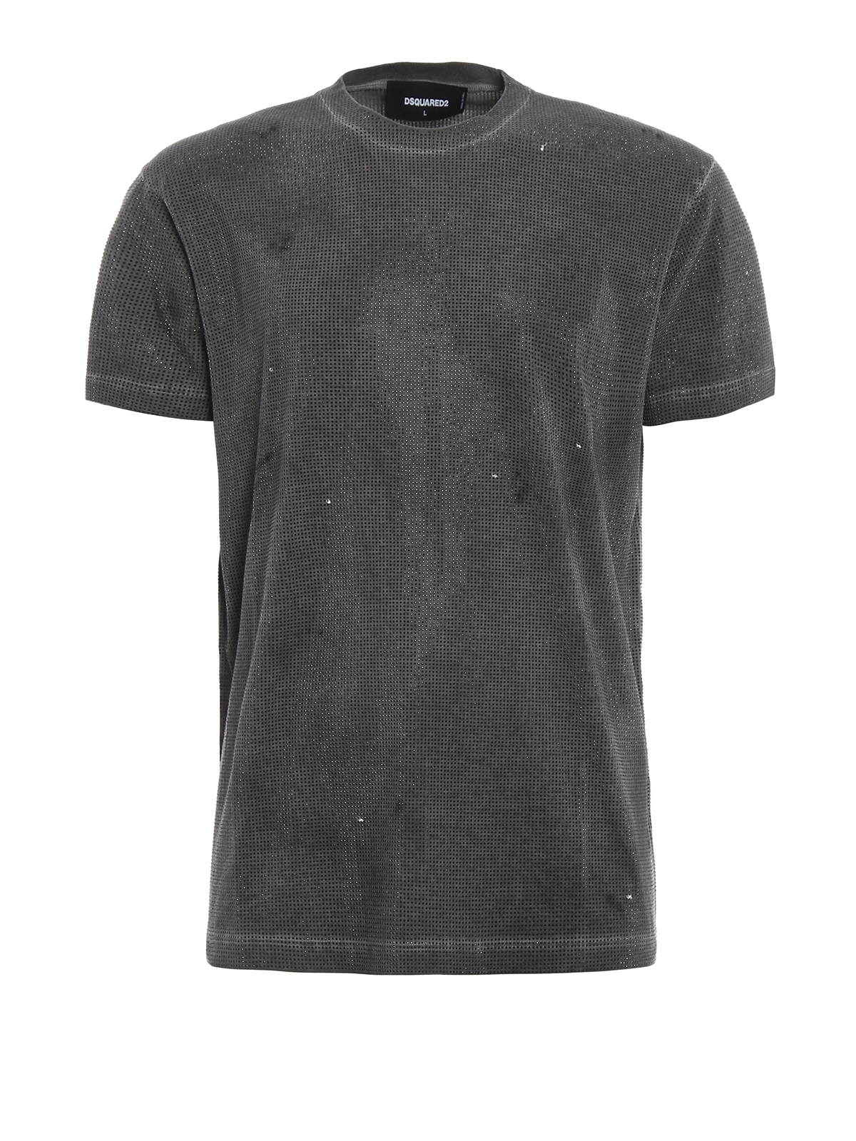 Dsquared2 Rhinestone spotted T-shirt - Men | S74GD0231S22427002F