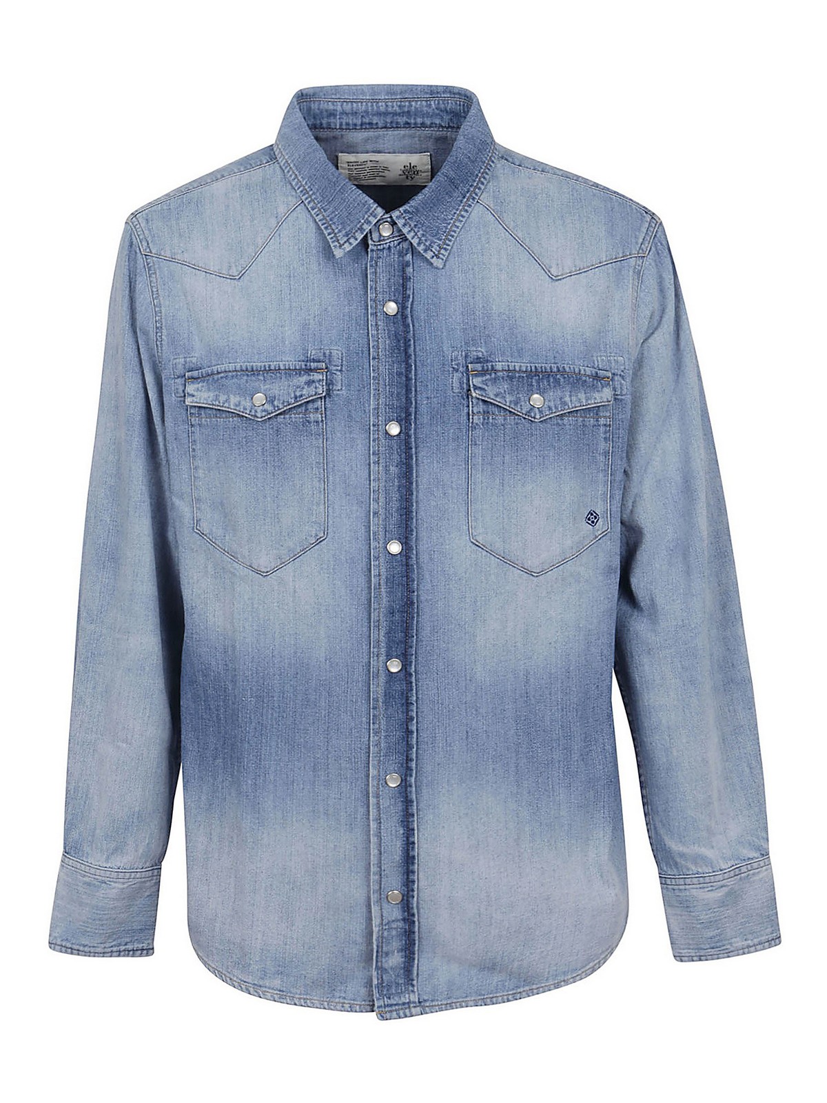 Shirts Eleventy - Texas denim shirt - C75CAMC14TET0C02308 | thebs.com