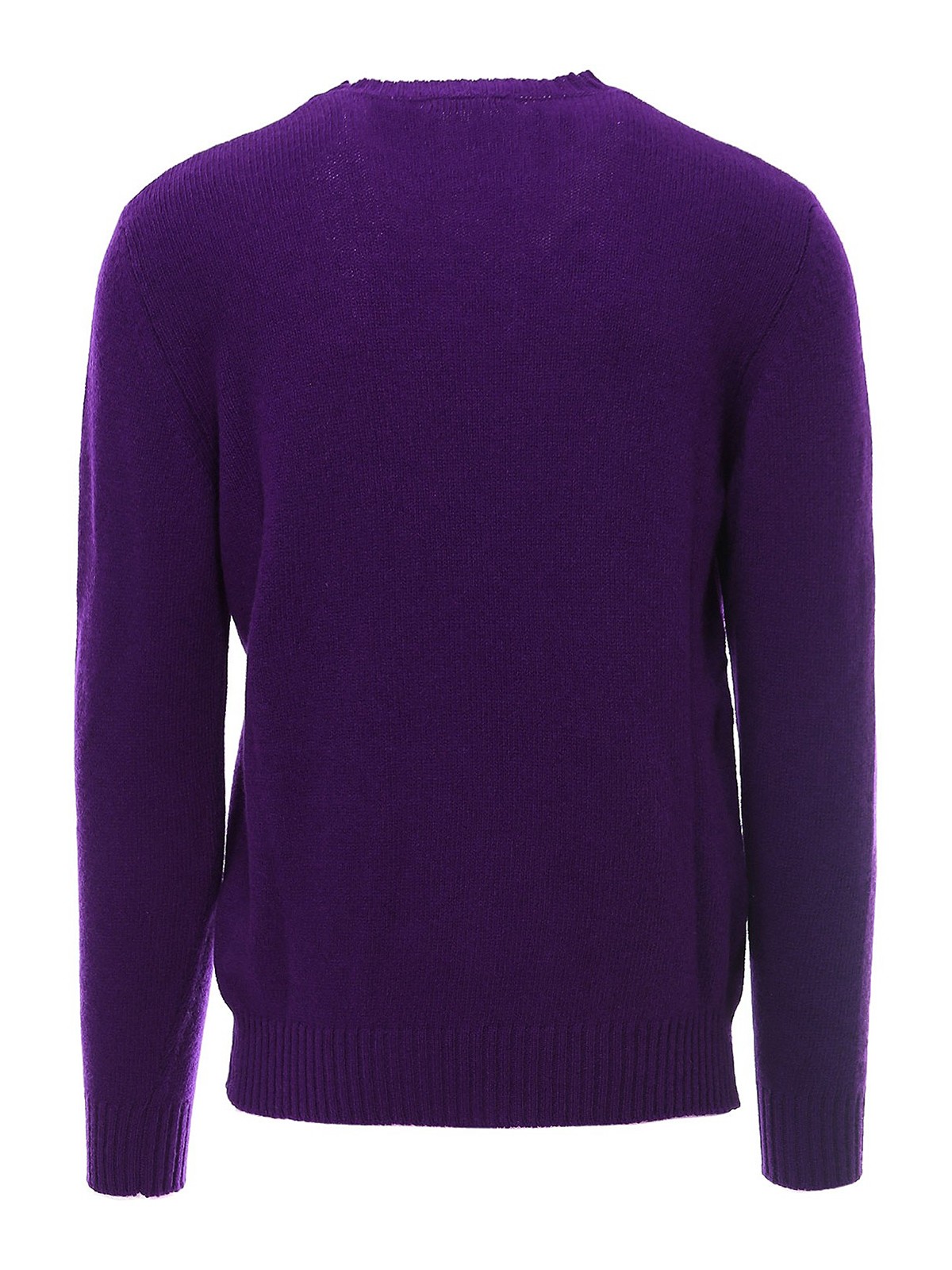 Etro Logo embroidery wool sweater - Purple - Men | 1M5009685400