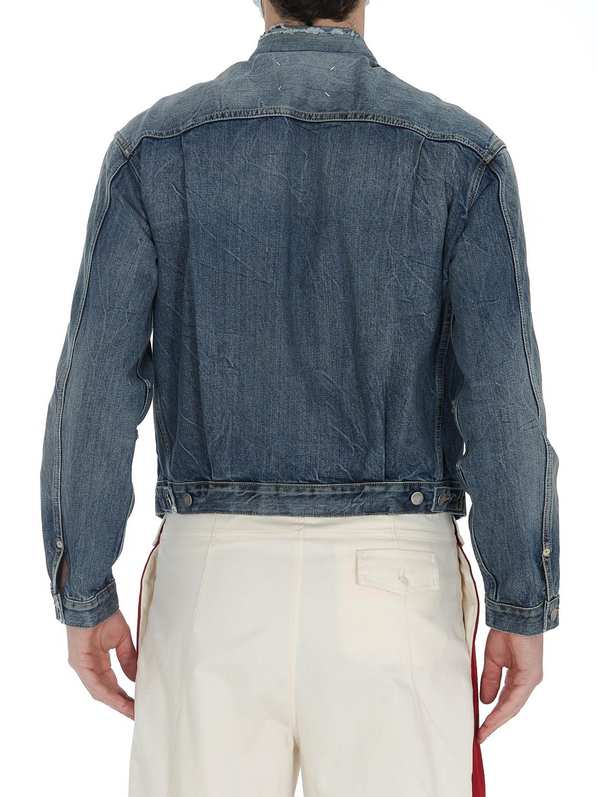 Maison Margiela Faded denim jacket - Men | S50AM0501S30736961