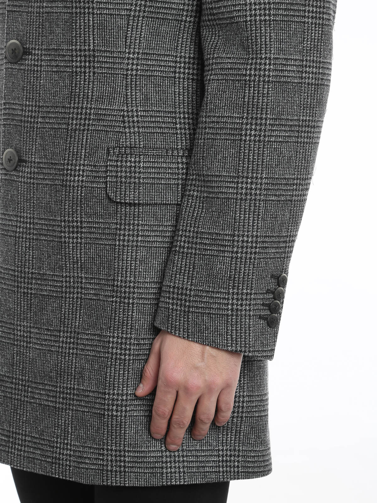 Fay Double coat - Grey - Men | NAM53311390JUB0161 | thebs.com