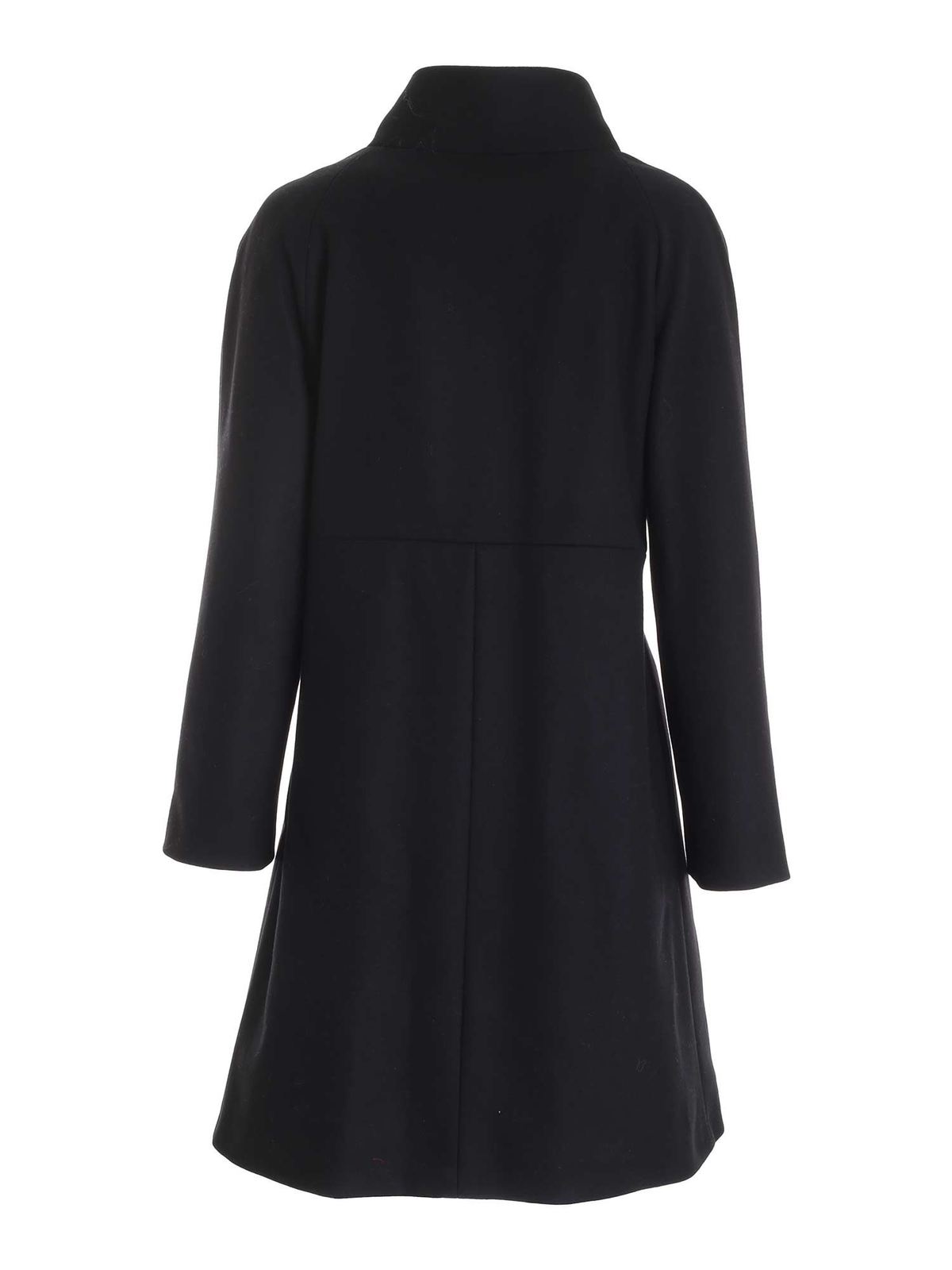 Knee length coats Fay - Wool-cashmere blend coat - NAW54413520SGLB999 Knee length coats Fay - Wool-cashmere blend coat - NAW54413520SGLB999