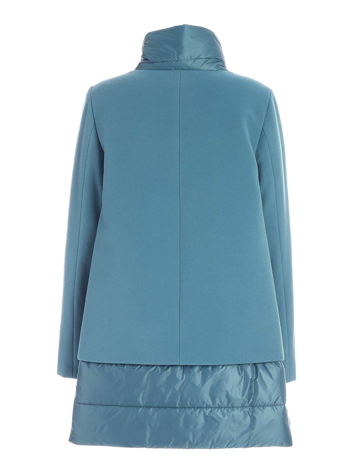 Fay Abrigo Midi - Azul Claro - Azul Claro | NAW24413780SHNT206