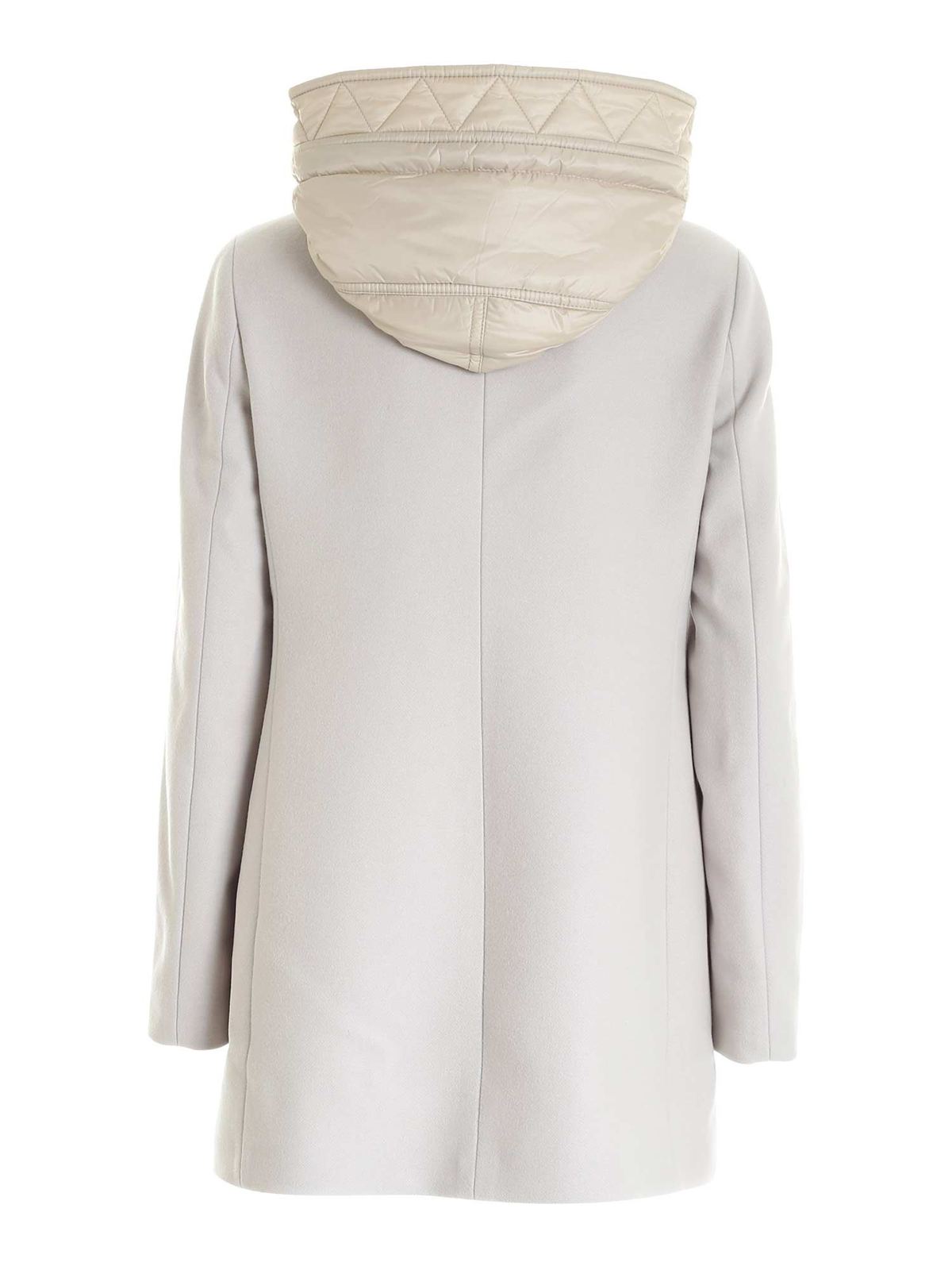 Fay Wool blend duffle coat - Grey - Women | NAW59413430SGLB204