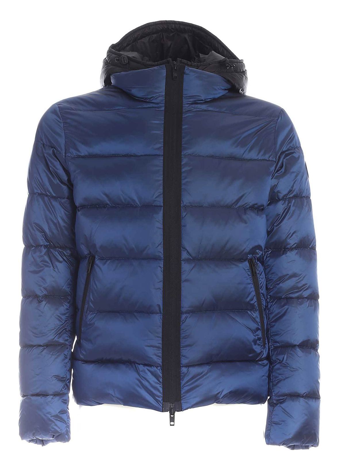 Padded jackets Fay - Logo patch down jacket - NAM32410270SDGU609
