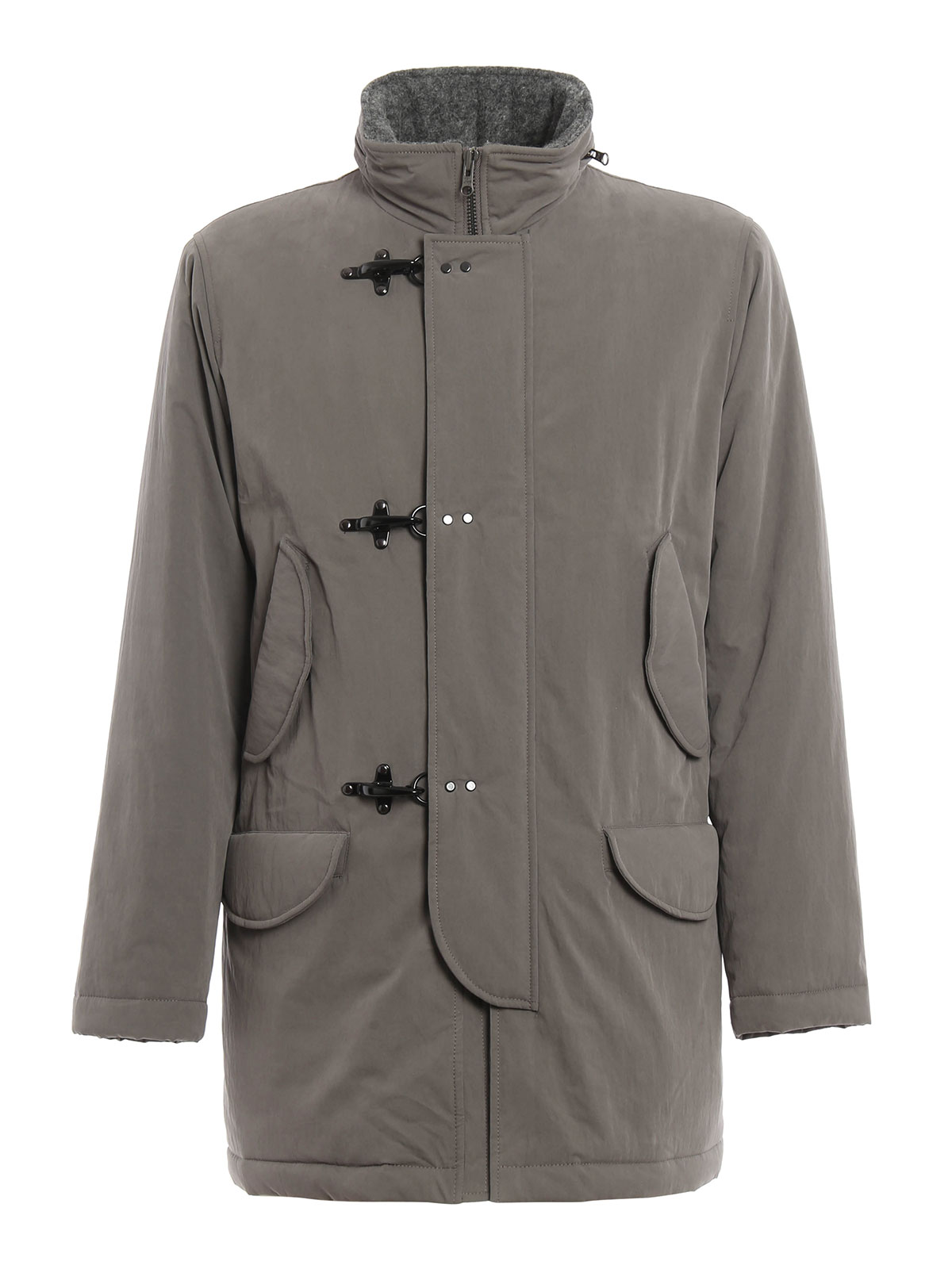 Parkas Fay - Concealed hood parka jacket - NAM15330170NGUV804 | thebs.com