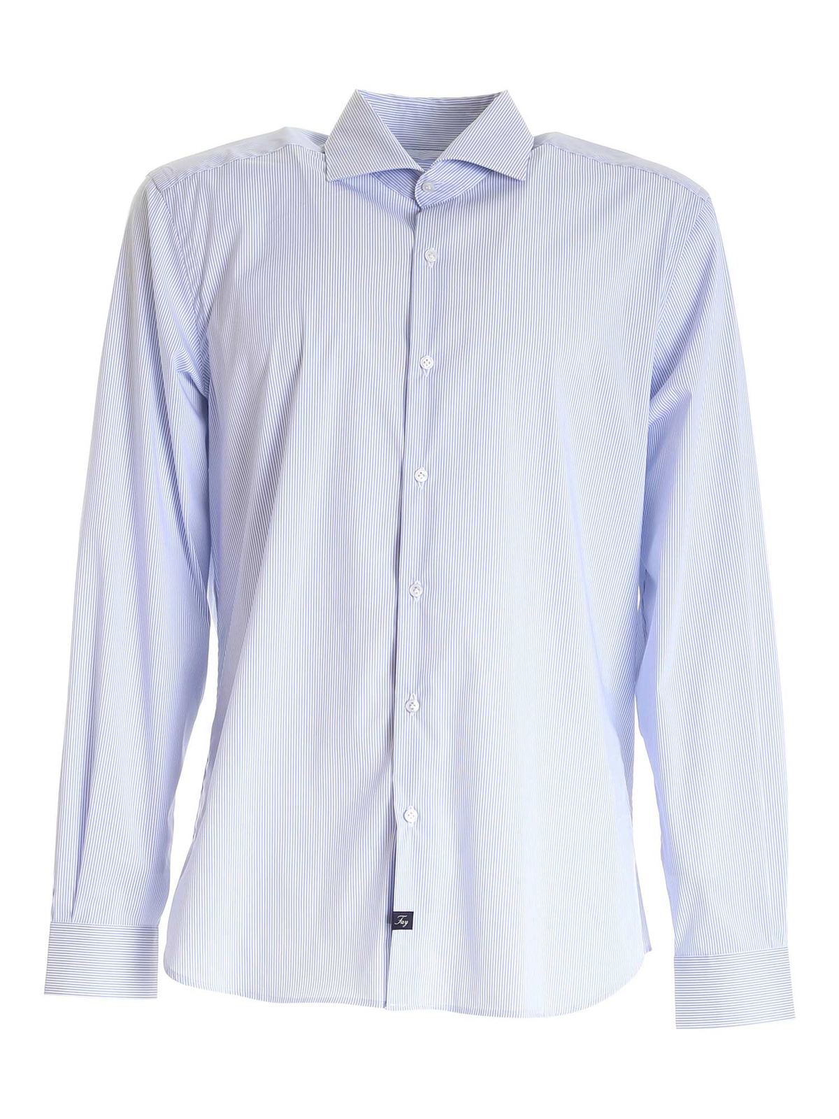 Fay Camisa - Azul Claro - Azul Claro - Hombre | NCMA142259STFSU006