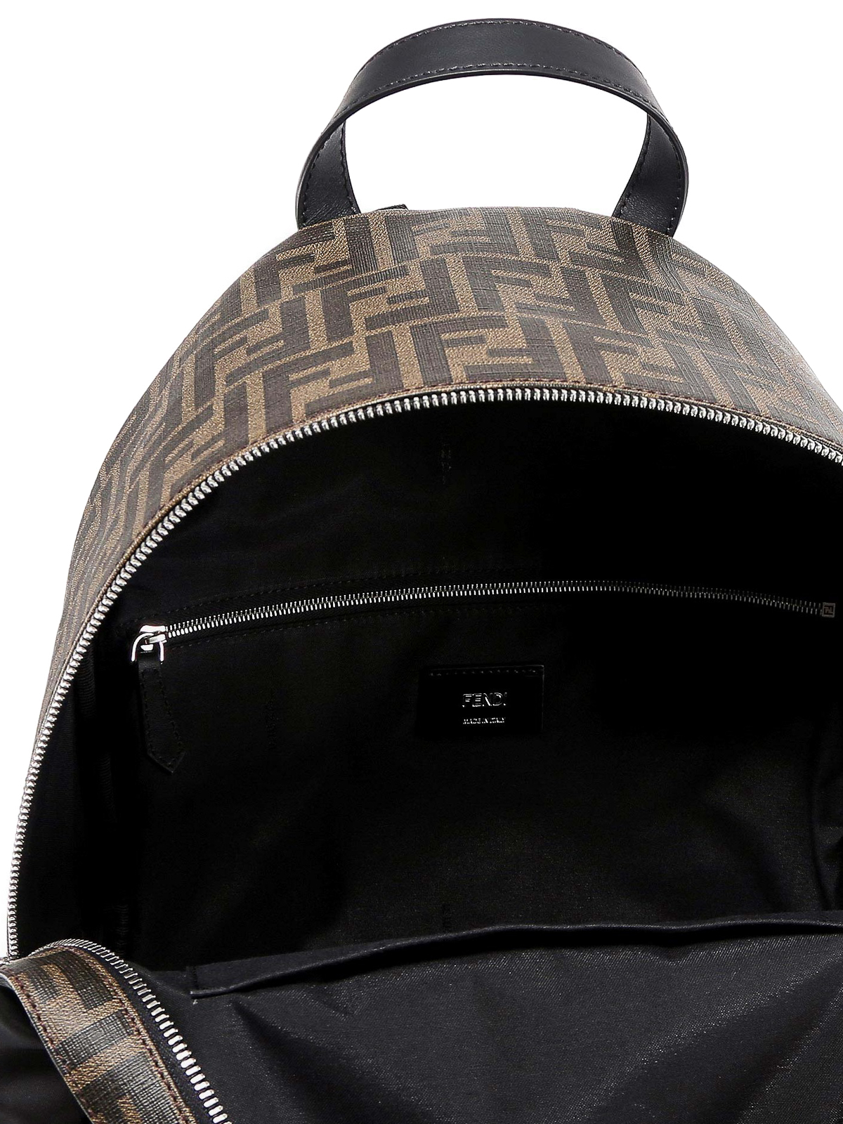 Backpacks Fendi - Nylon FF detailed backpack - 7VZ042A9XTF199B | thebs.com