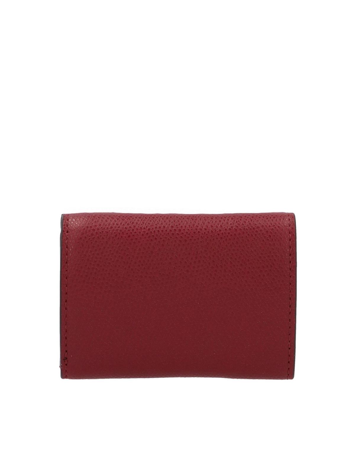 Fendi Micro Trifold wallet in red - Red - Women | 8M0395A18BF14MK