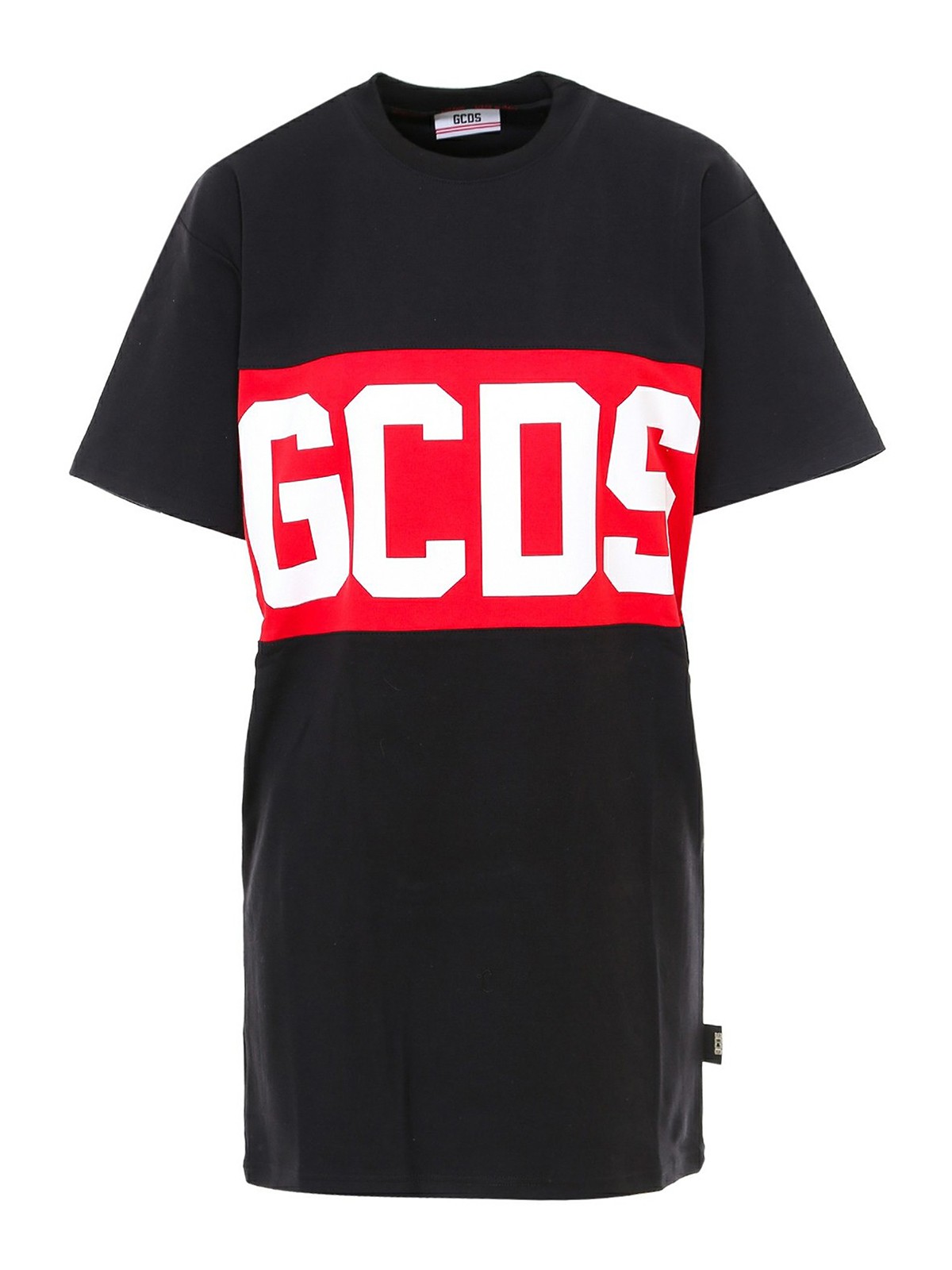 Short dresses Gcds - Logo printed short dress - CC94W02101102 | thebs.com