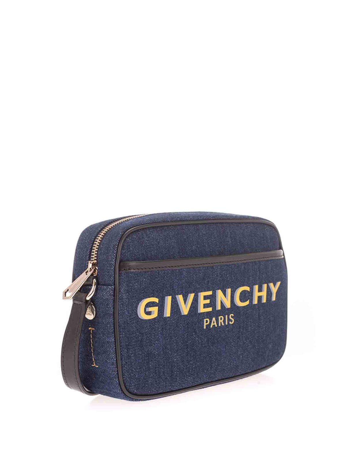 Givenchy Crossbody bag in denim - Blue - Women | BB50G9B10H400