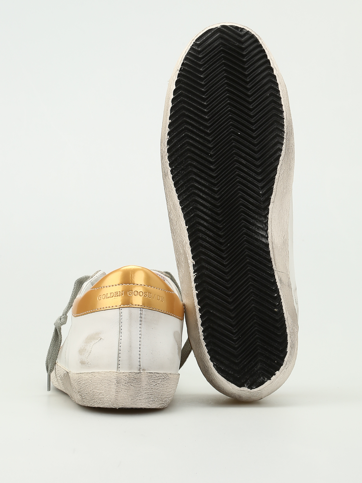 Golden Goose Gold star Superstar sneakers - White | G31MS590D15