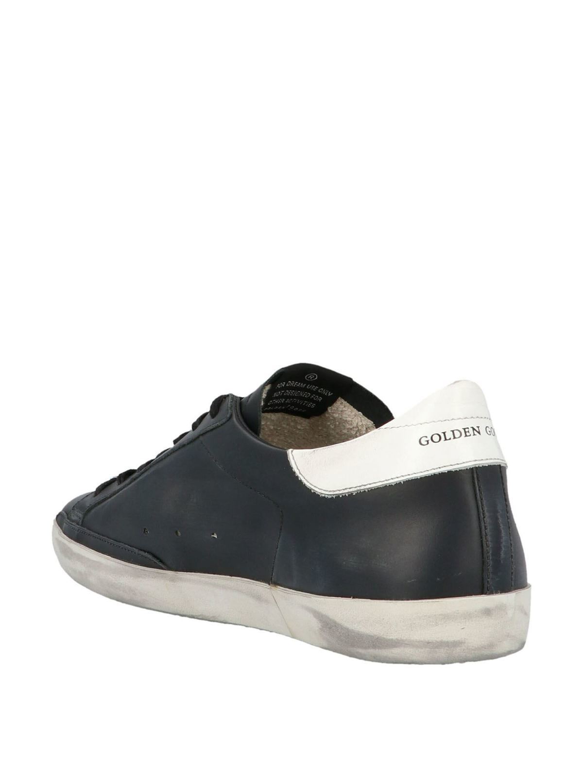 Trainers Golden Goose - Superstar sneakers in black ...