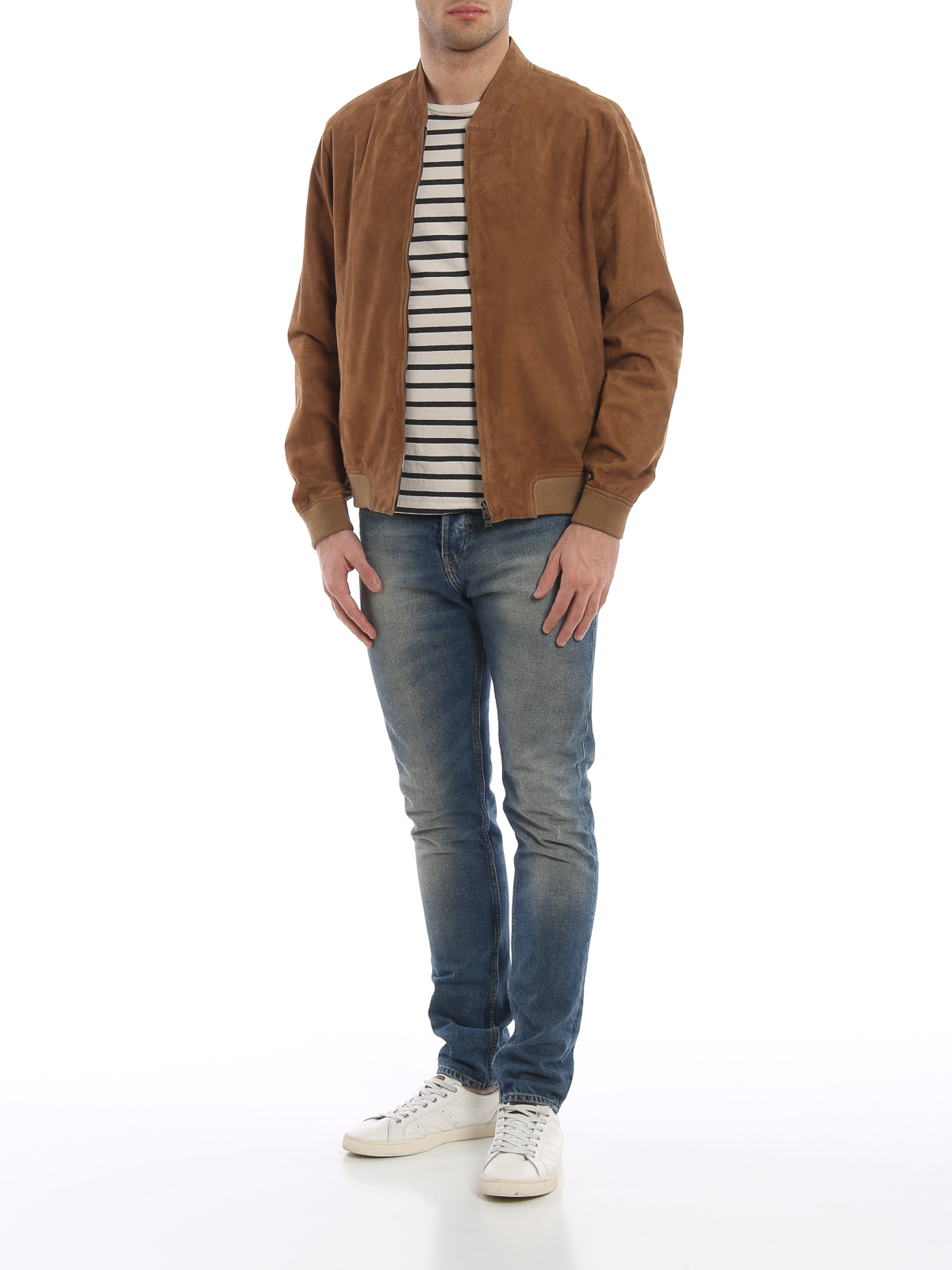 Herno Beige suede jacket - Beige - Men | PL0062U180882400