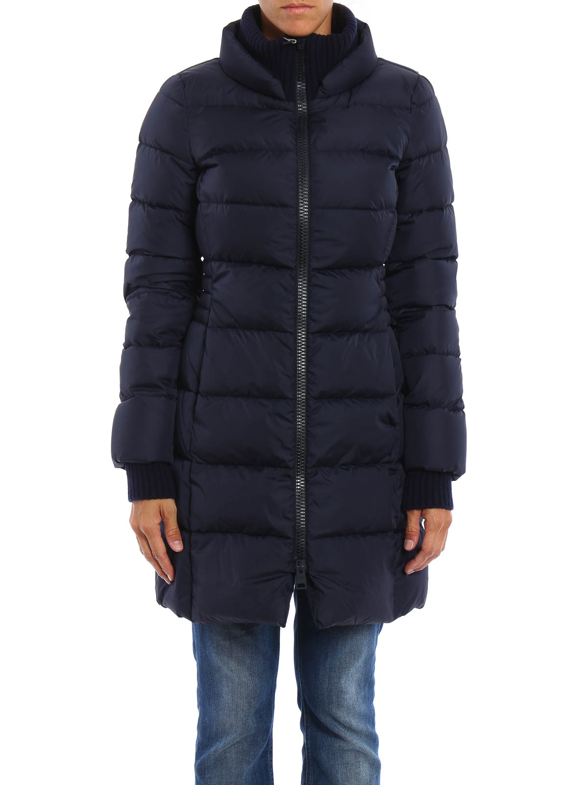 Herno Polar-tech padded short coat - Blue | PI0520D120049200