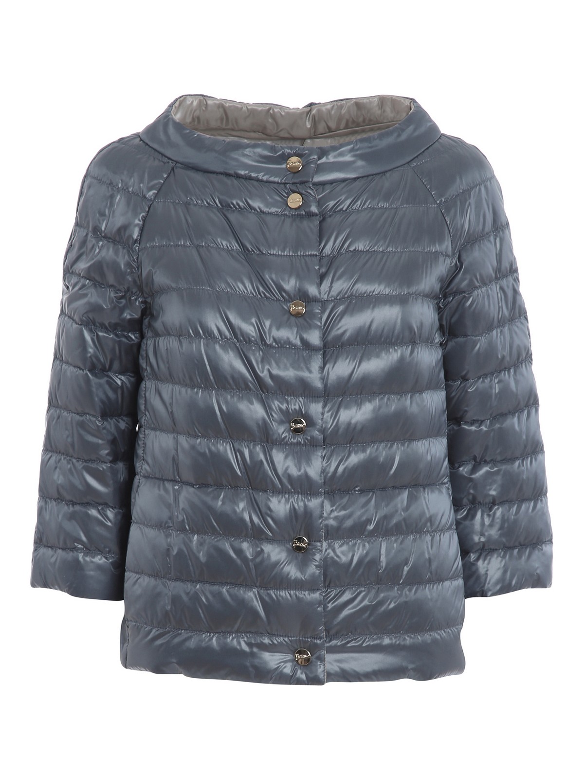 Padded jackets Herno - Boat neck reversible puffer jacket - PI0769D120179002