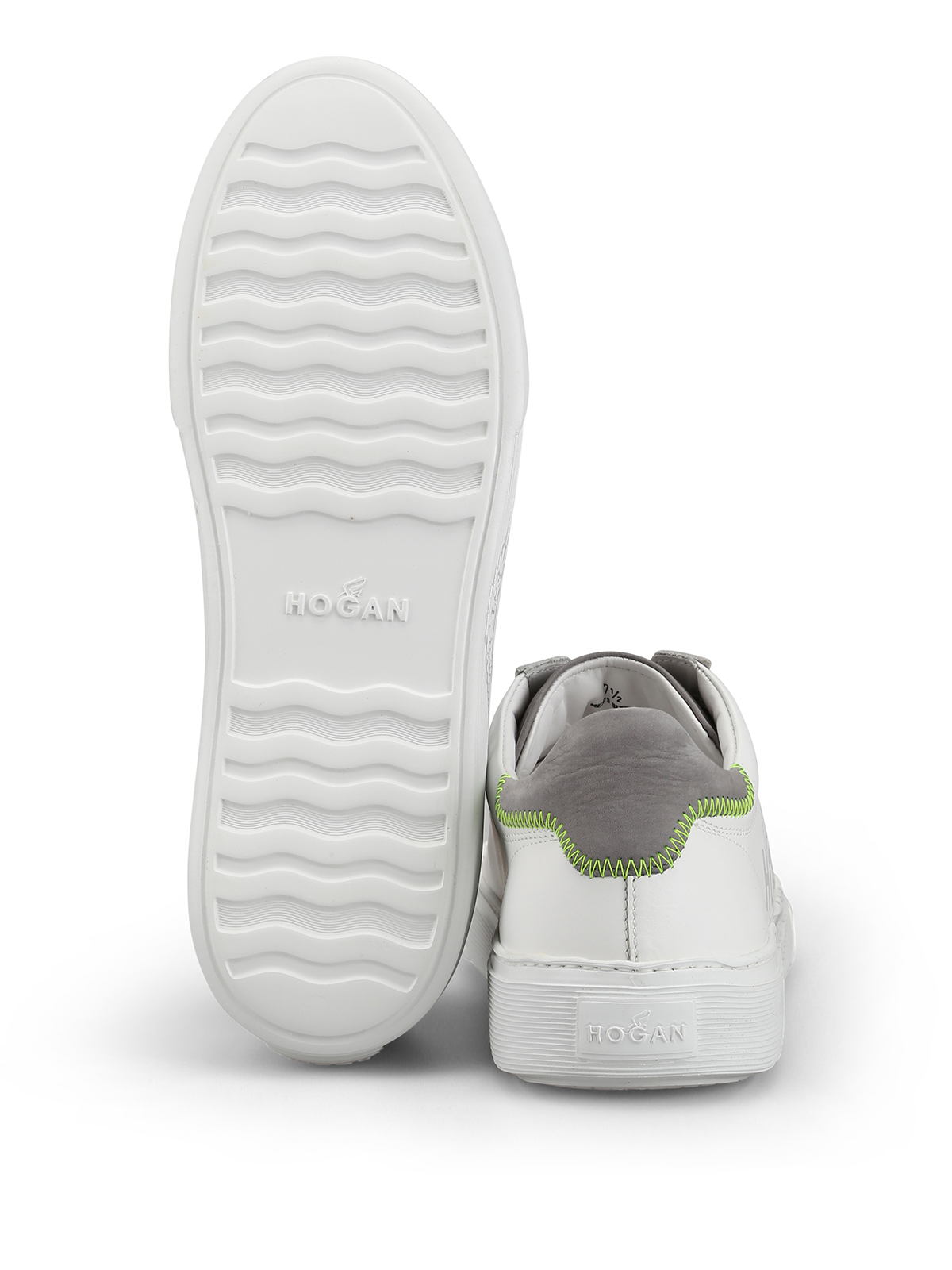 Trainers Hogan - H365 logomania leather low top sneakers ...