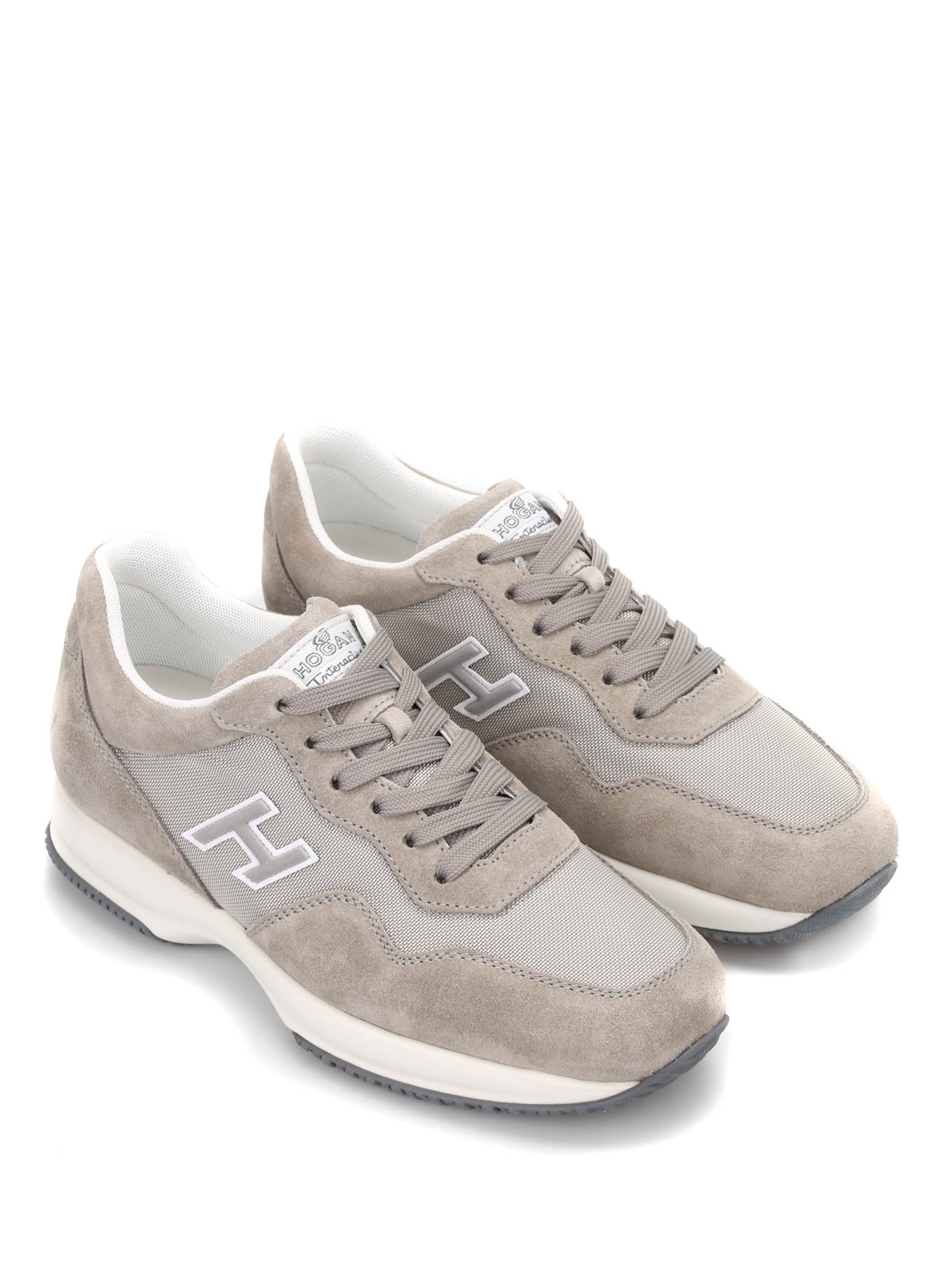 Hogan New Interactive H Flock - Grey - Men | HXM00N0U41067A300U