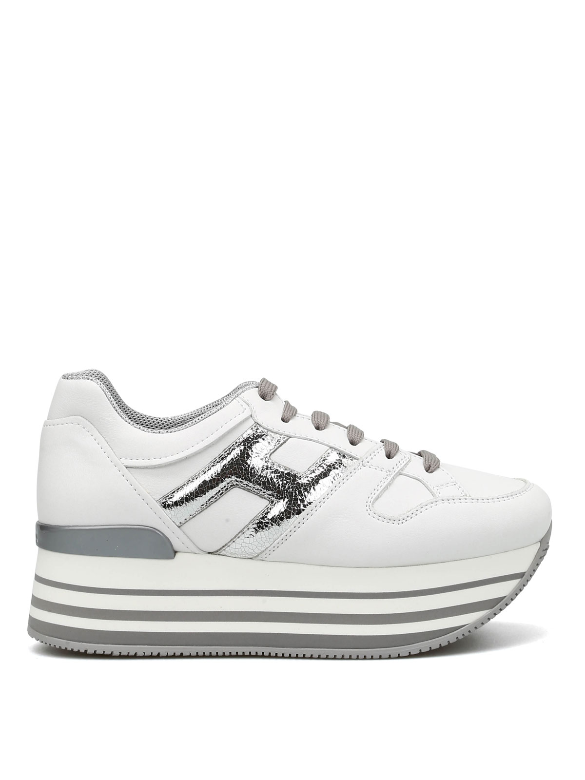 Hogan H283 Maxi sole sneakers - White - Women | HXW2830T541FPQ0351