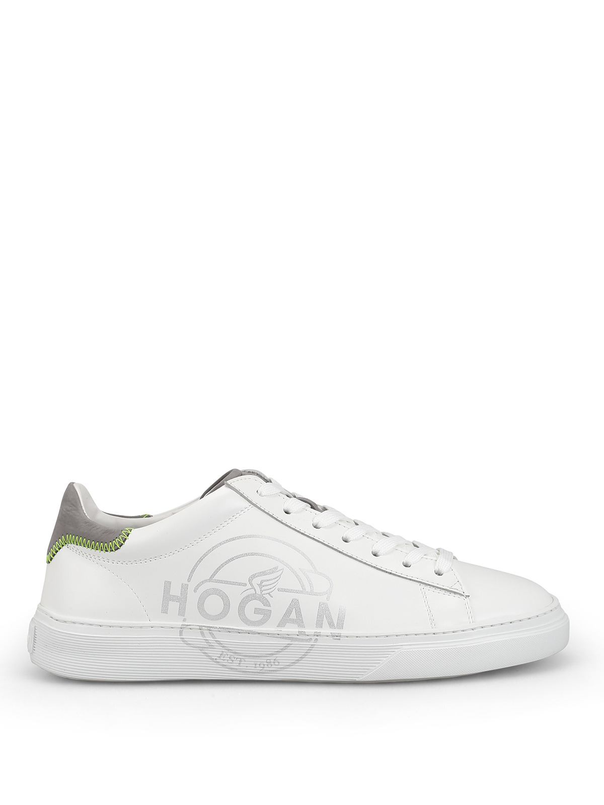 Trainers Hogan - H365 logomania leather low top sneakers ...