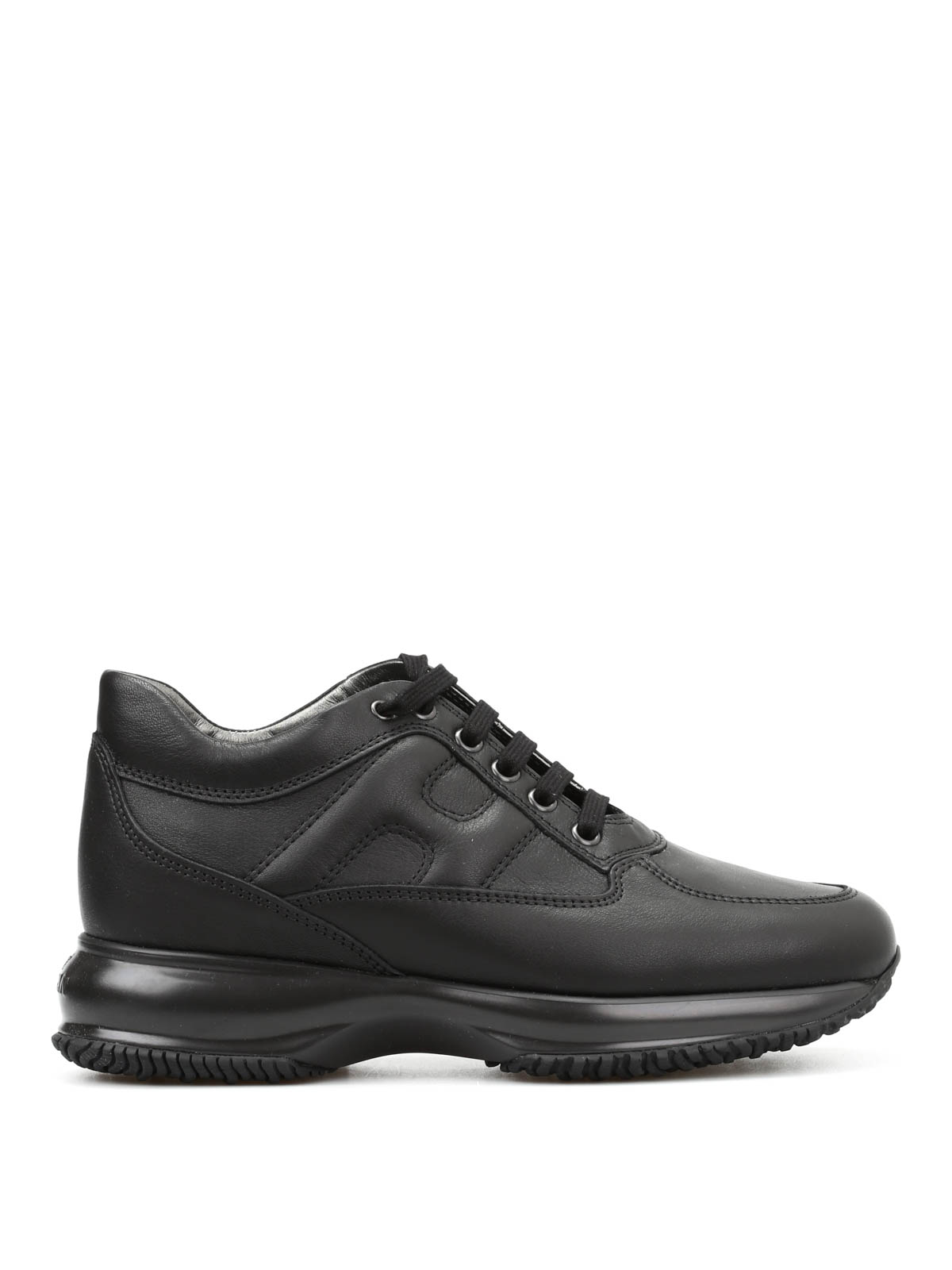 Hogan Leather Interactive sneakers - Black | HXW00N00010DU0B999