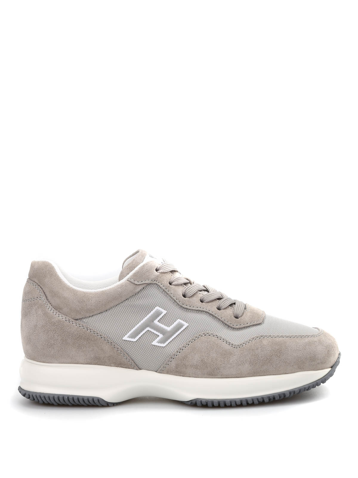 Hogan New Interactive H Flock - Grey - Men | HXM00N0U41067A300U