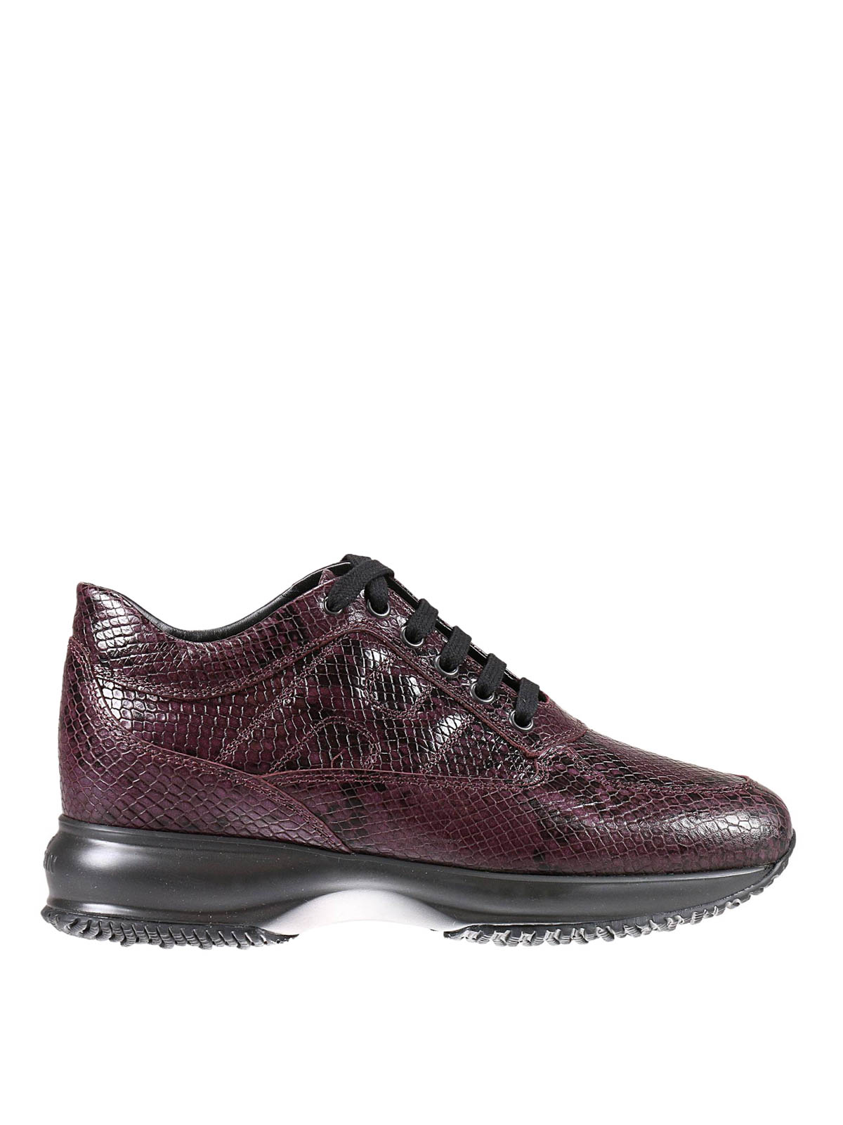 Trainers Hogan - Python printed leather Interactive - HXW00N00010DRYR815